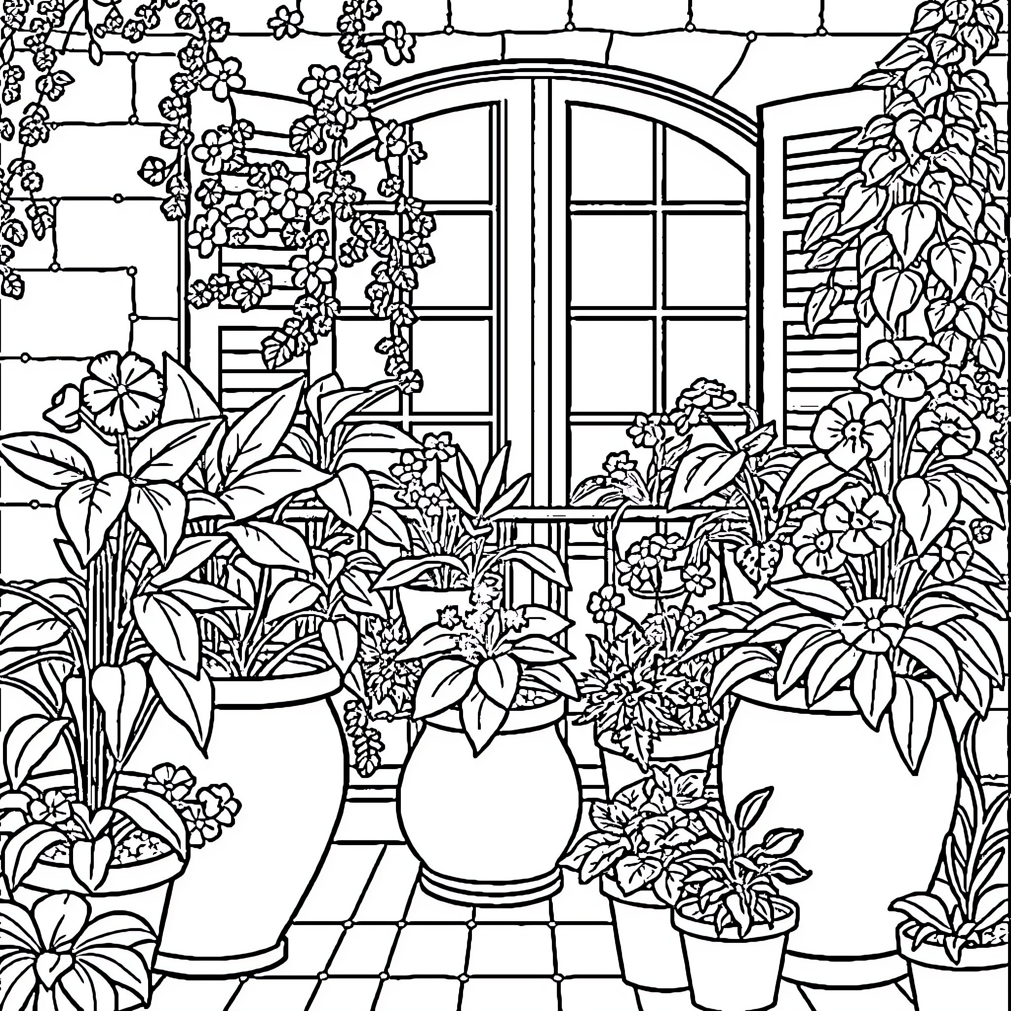 Best Plant Coloring Pages (Free Printable PDF)