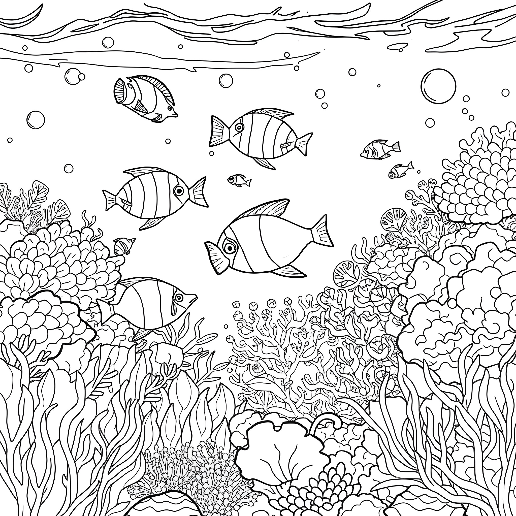 78 Best Fish Coloring Pages (Free Printable PDFs)