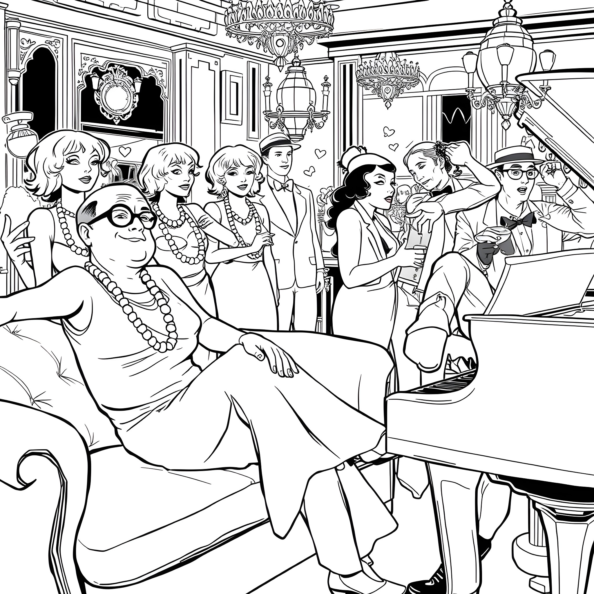 1 Best Actor Coloring Pages (Free Printable PDFs)