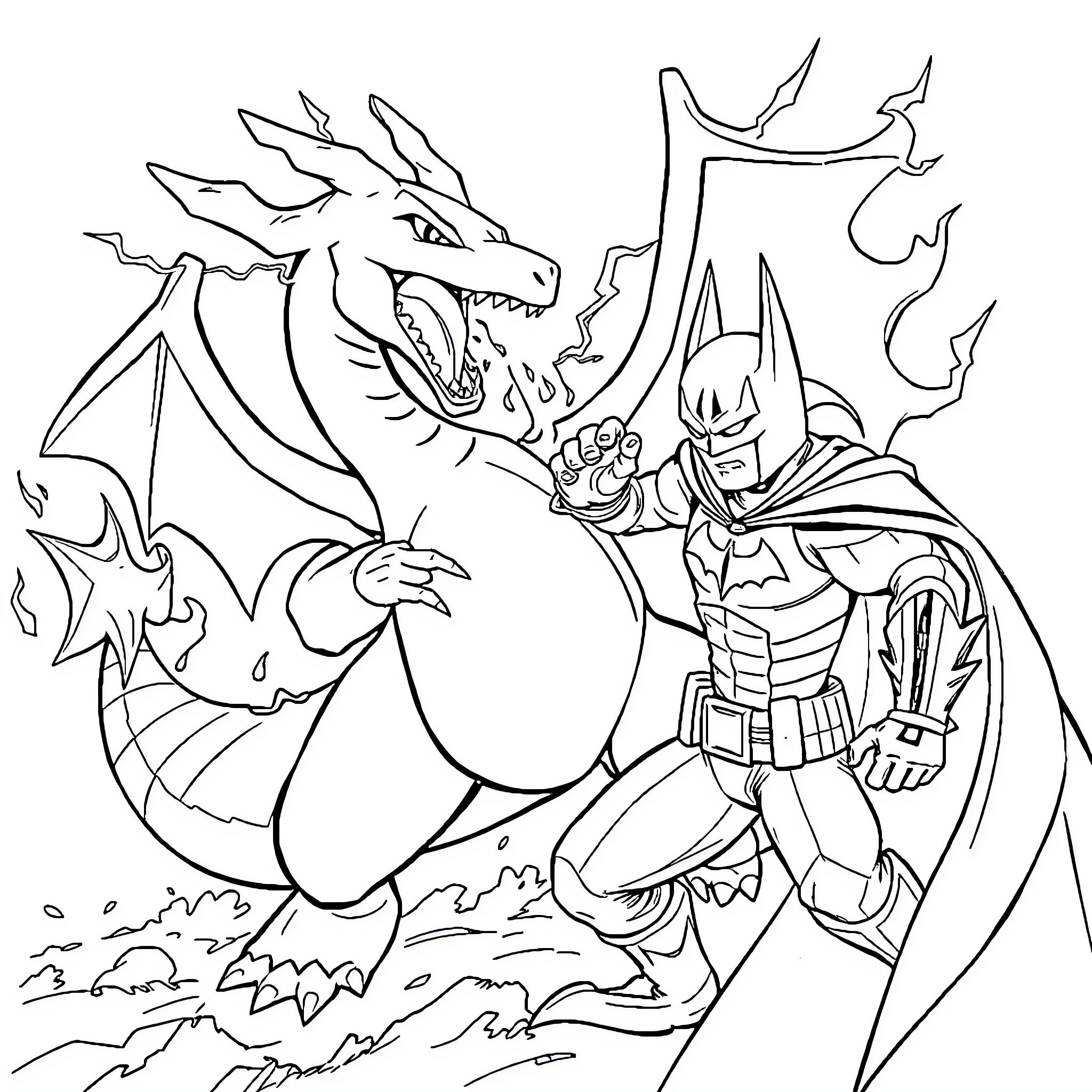 222 Best Charizard Coloring Pages (Free Printable PDFs)