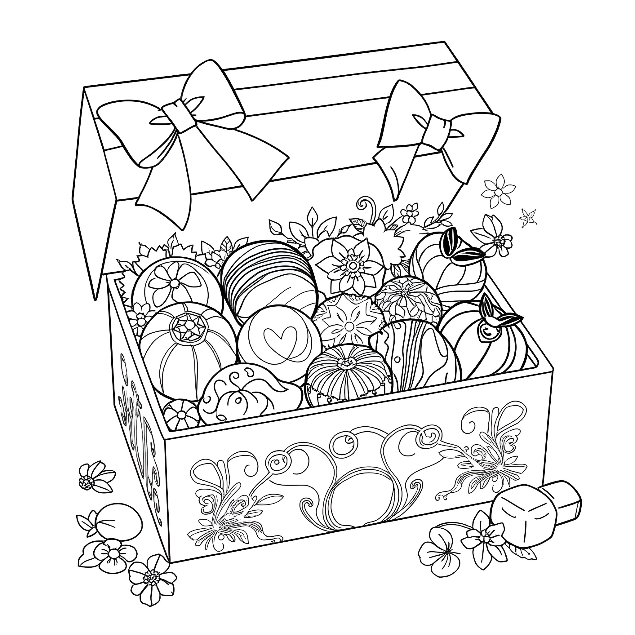 Best Chocolate Coloring Pages (Free Printable PDF)
