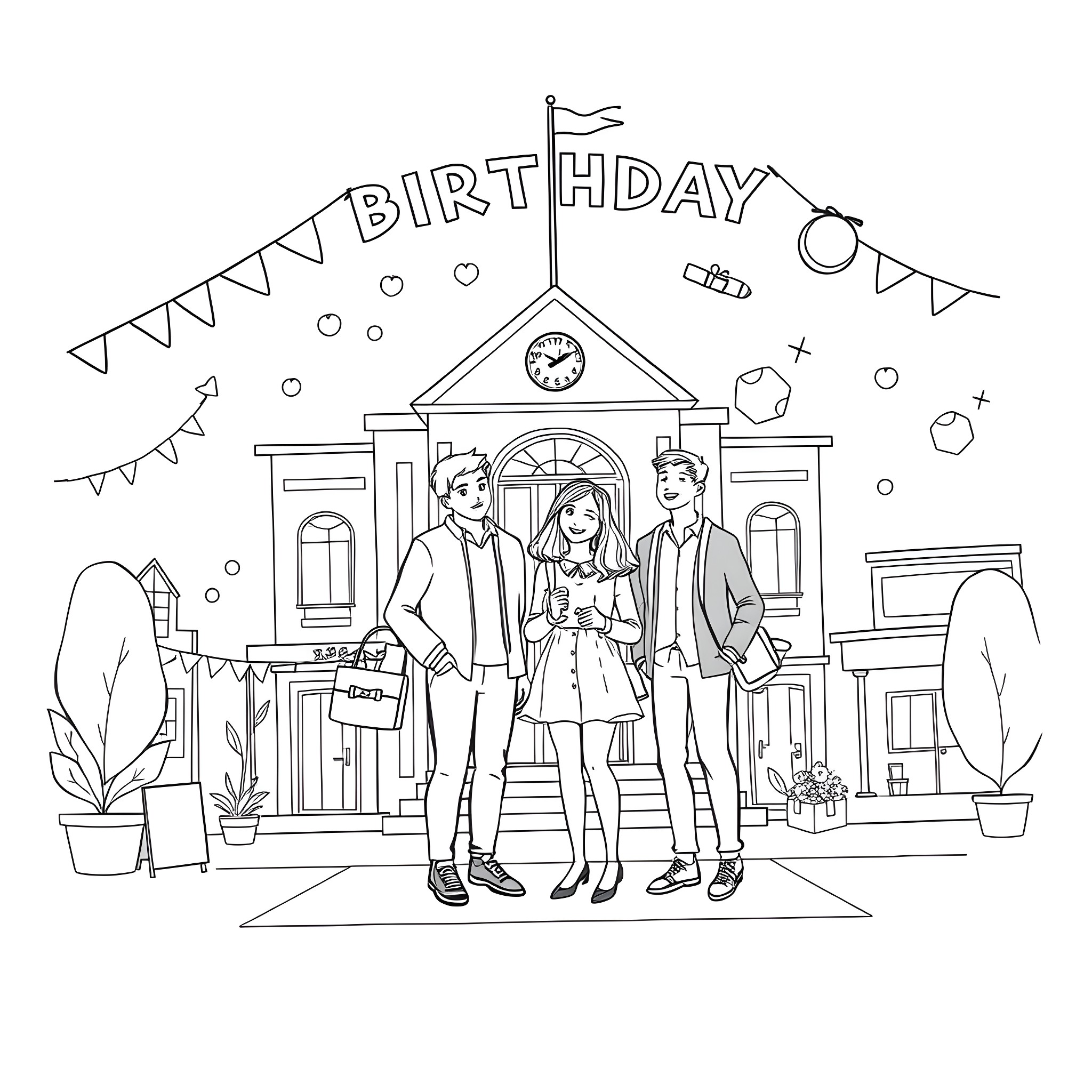 13 Best Student Coloring Pages (Free Printable PDFs)