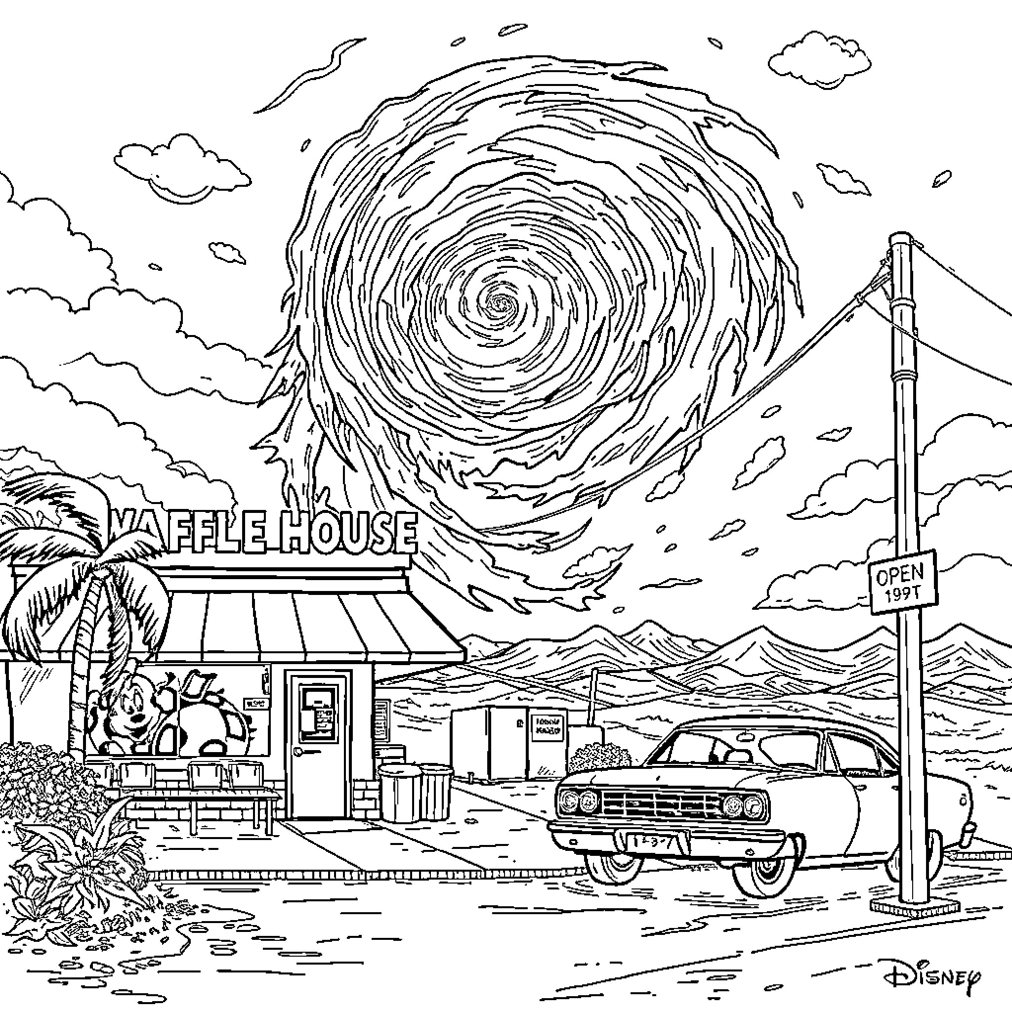 Best Hurricane Coloring Pages (Free Printable PDF)