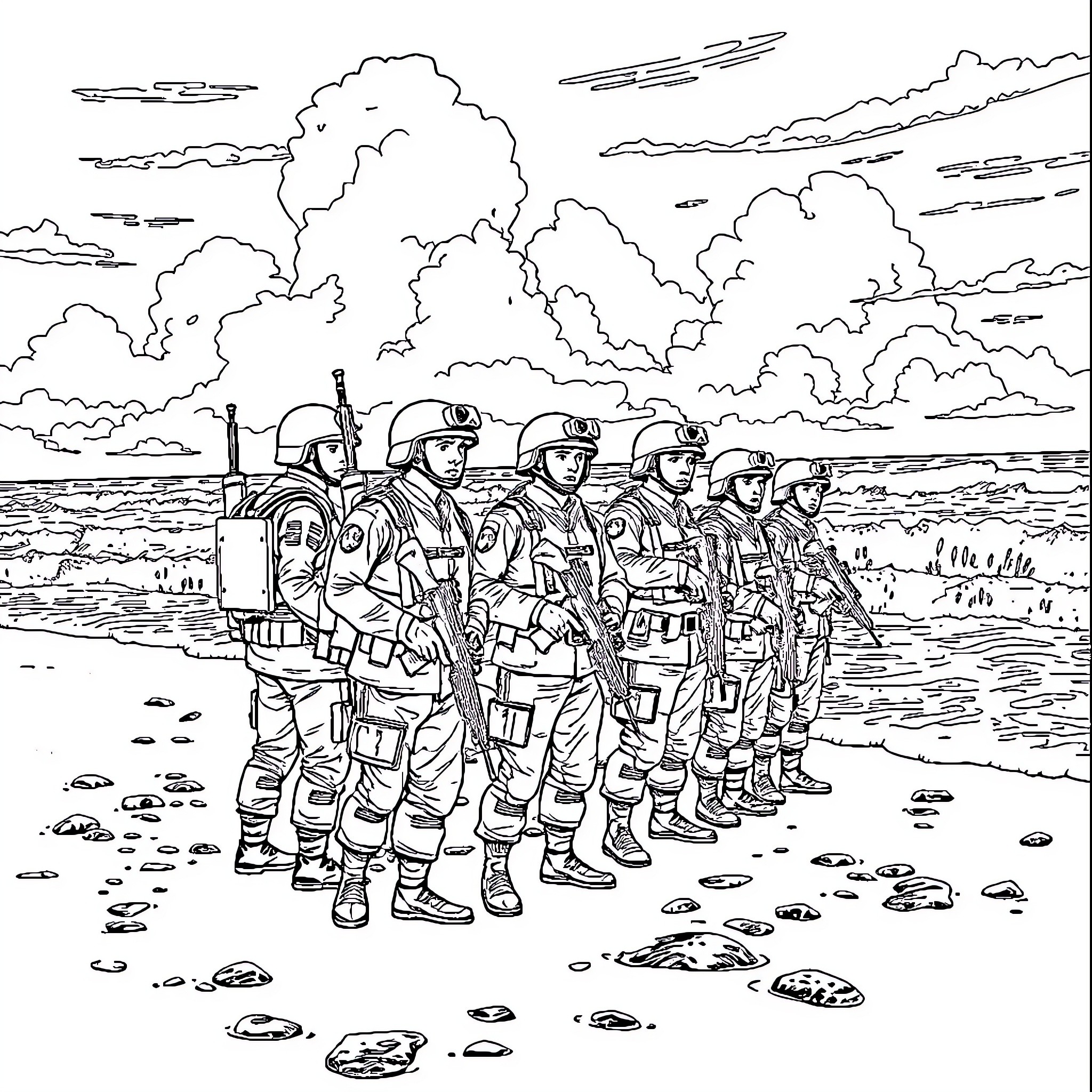 Best Army Coloring Pages (Free Printable PDF)