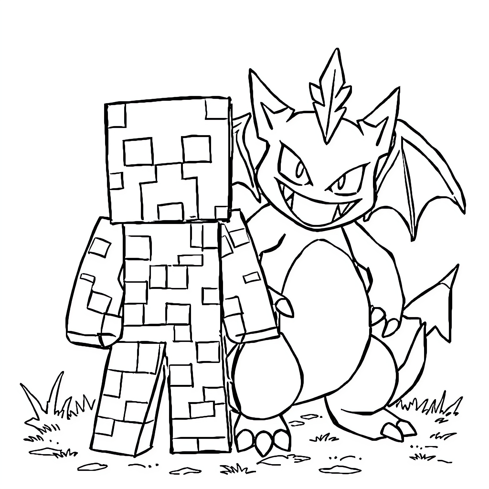 191 Best Creeper Coloring Pages (Free Printable PDFs)