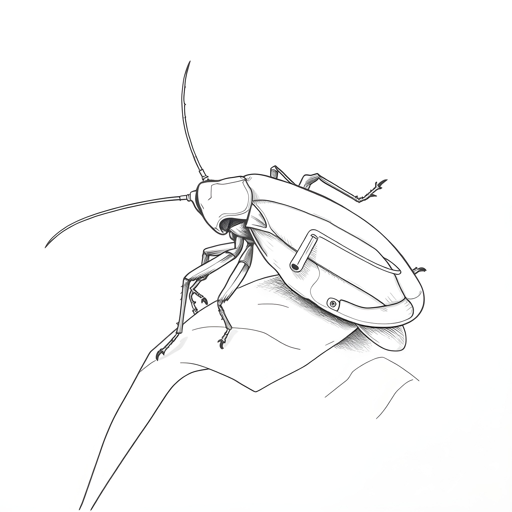 54 Best Cockroach Coloring Pages (Free Printable PDFs)