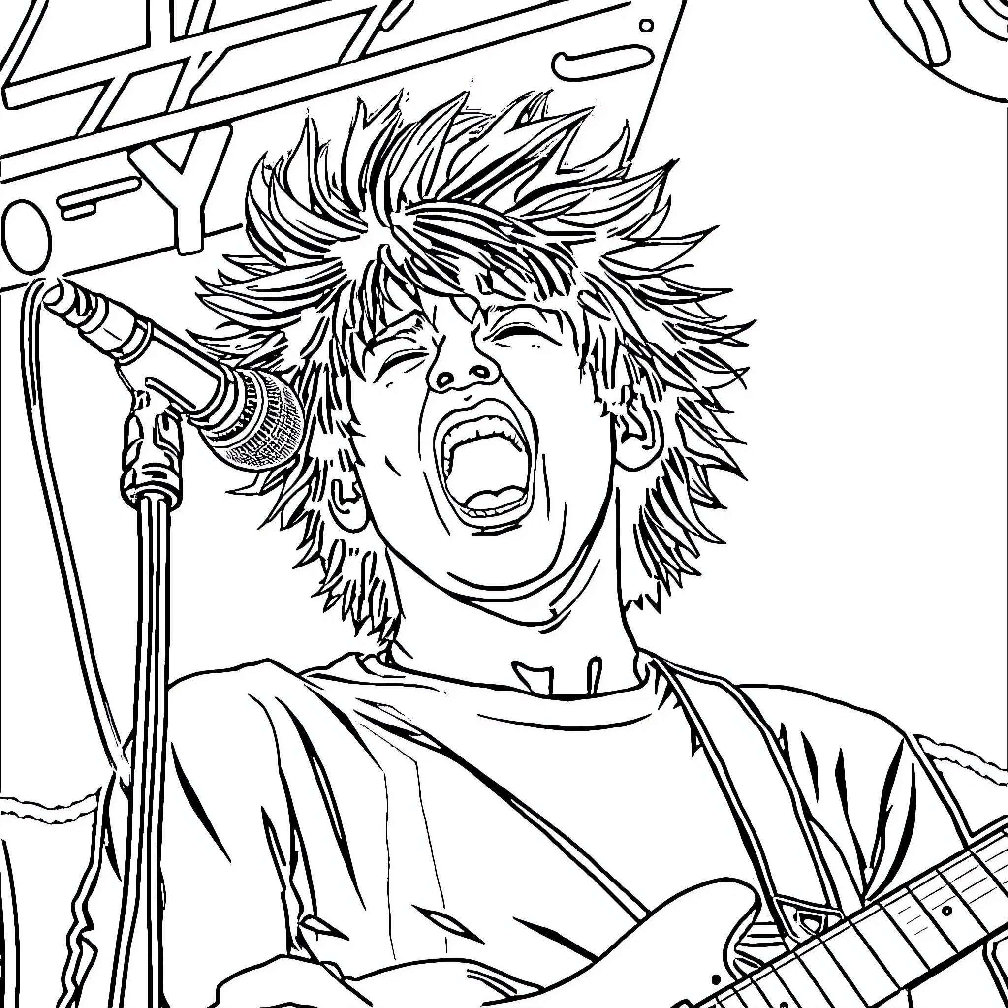 Best Yungblud Coloring Pages (Free Printable PDF)