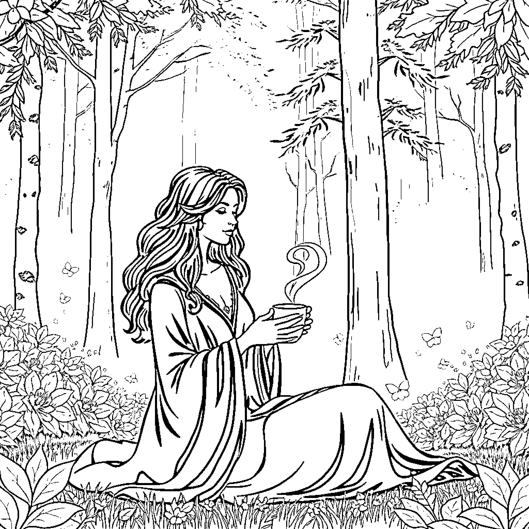 Best Goddess Coloring Pages (Free Printable PDF)