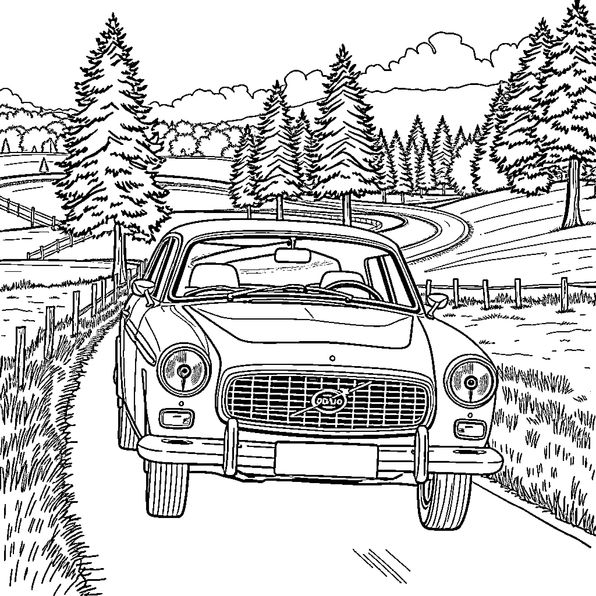Best Volvo Coloring Pages (Free Printable PDF)