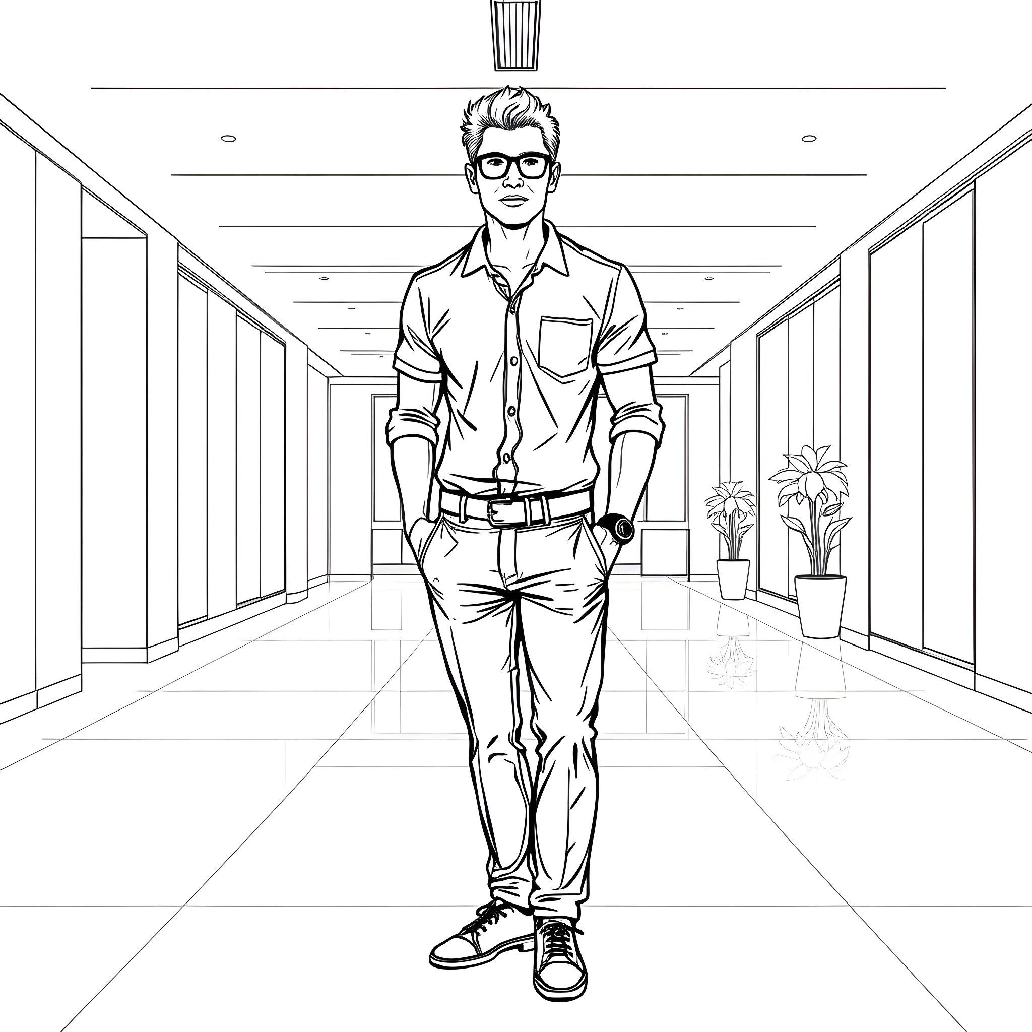 1150 Best Man Coloring Pages (Free Printable PDFs)