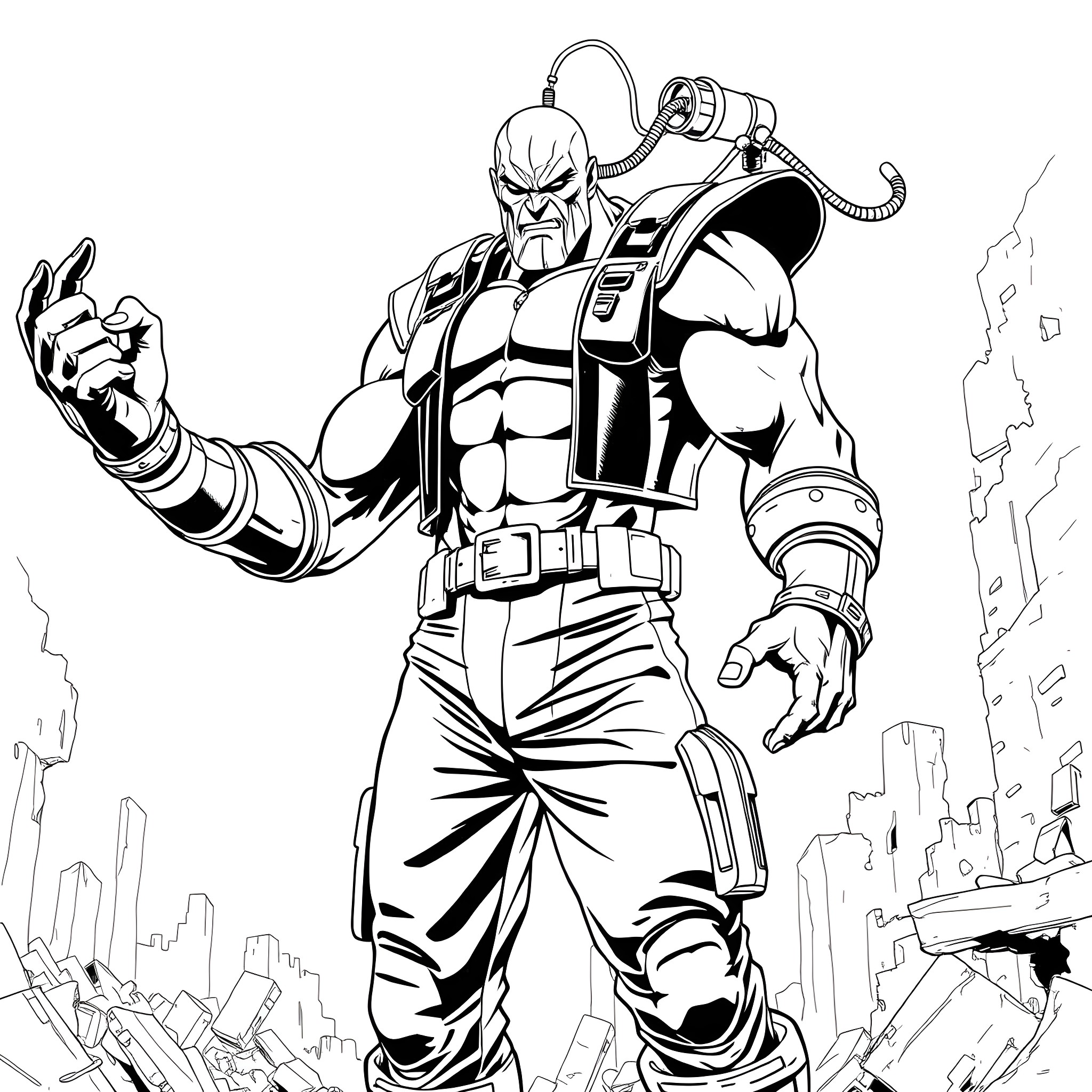 Best Bane Coloring Pages (Free Printable PDF)