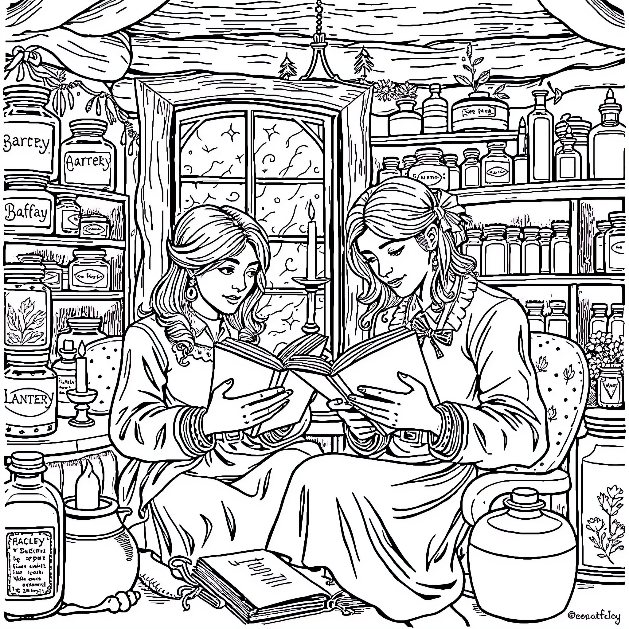 Best Apothecary Coloring Pages (Free Printable PDF)