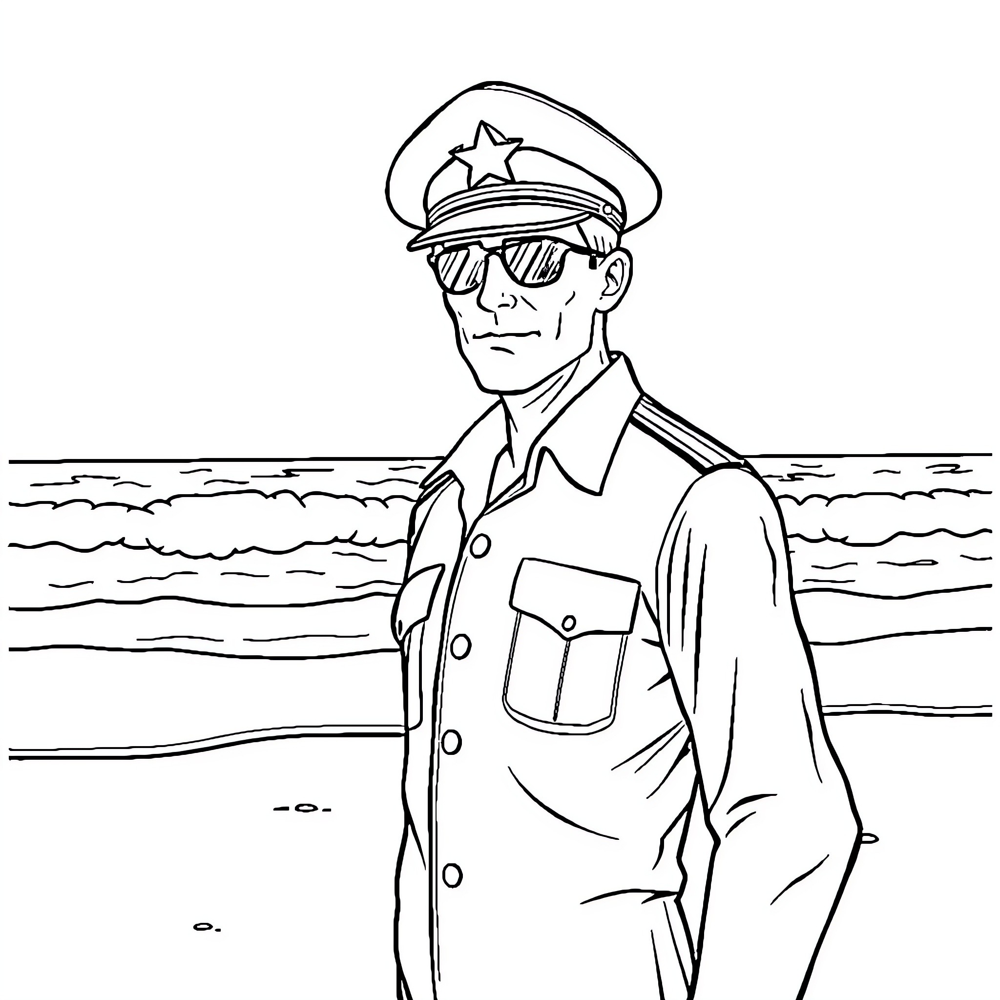 Best Captain Coloring Pages (Free Printable PDF)
