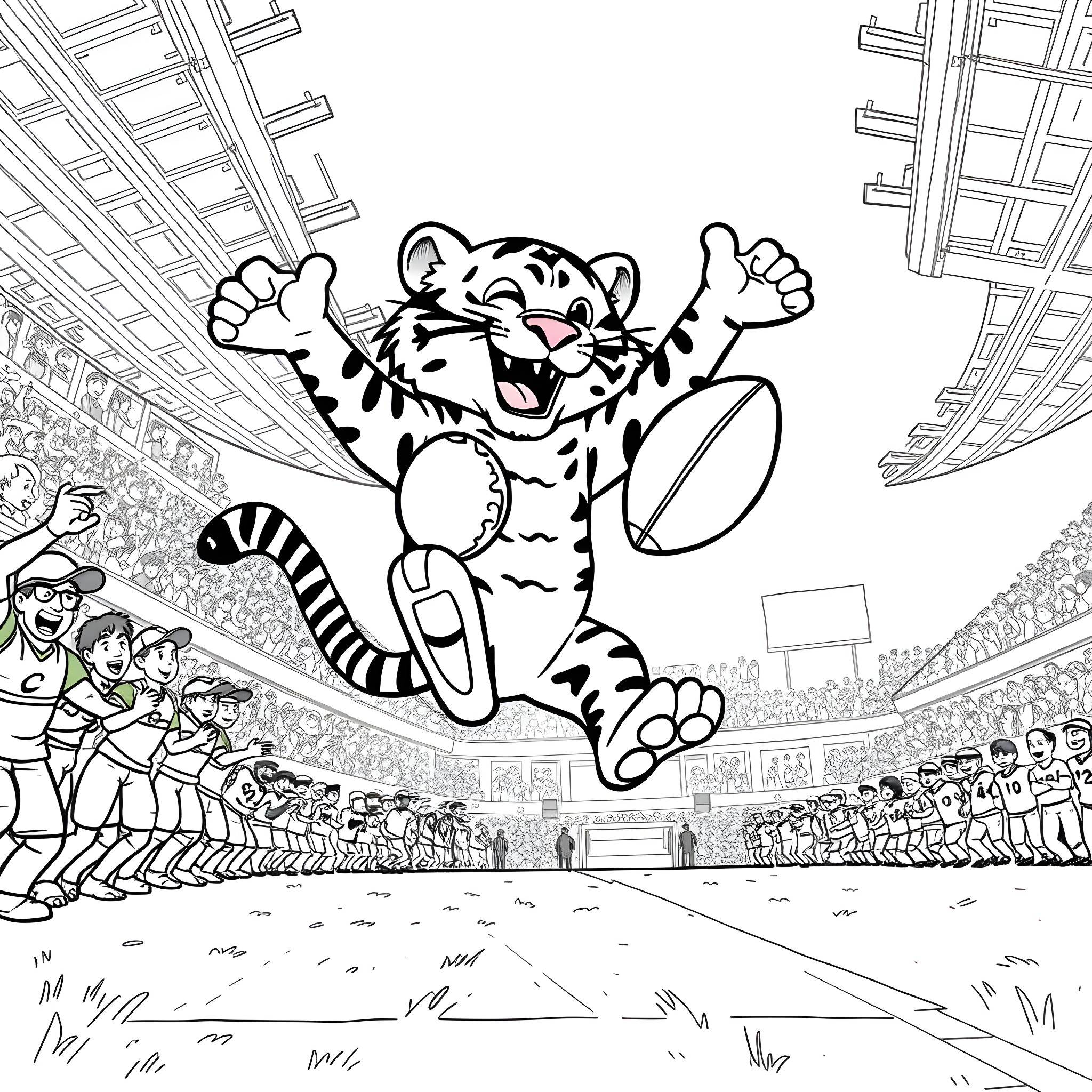 Best Tiger Coloring Pages (Free Printable PDF)