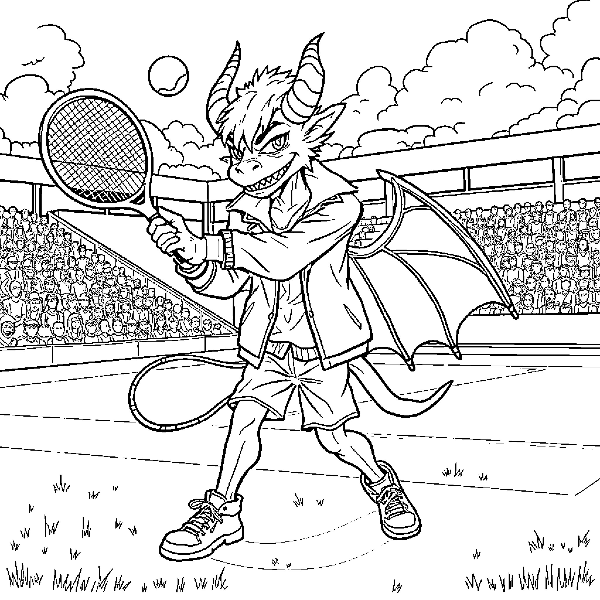 Best Demon Coloring Pages (Free Printable PDF)