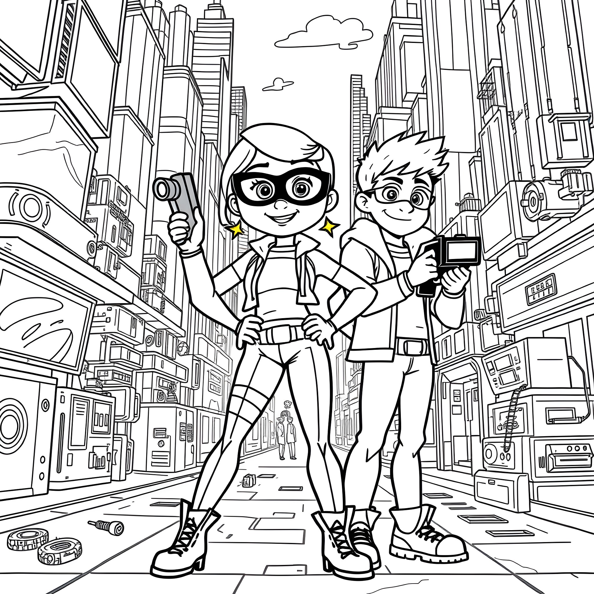 17 Best Kim Possible Coloring Pages (Free Printable PDFs)