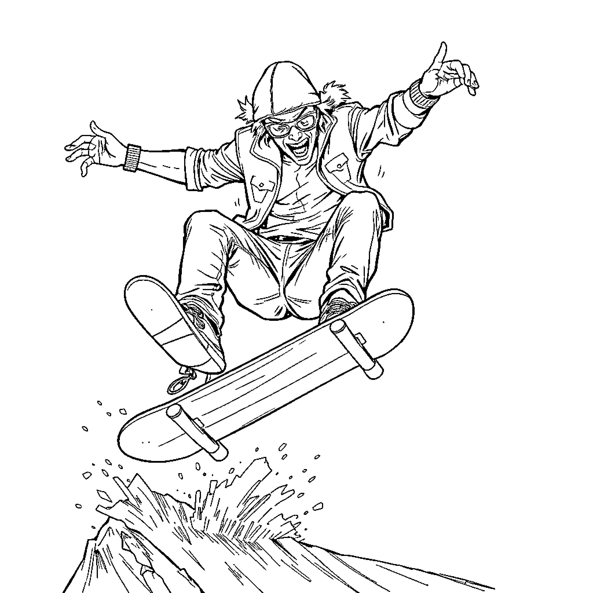 Best Jackass Coloring Pages (Free Printable PDF)