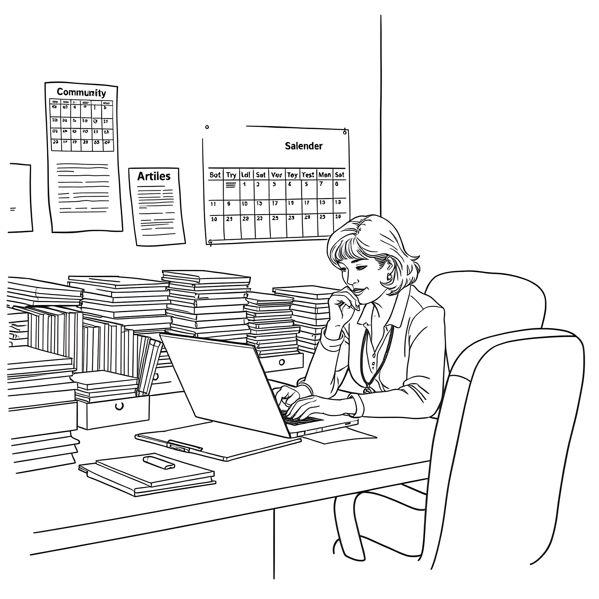 2 Best Senior Center Coordinator Coloring Pages (Free Printable PDFs)