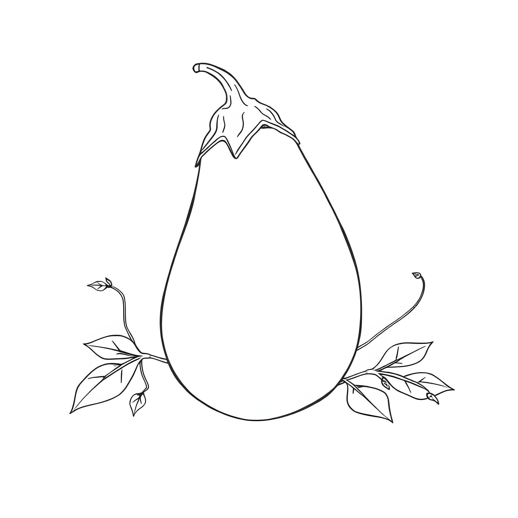 Best Eggplant Coloring Pages (Free Printable PDF)