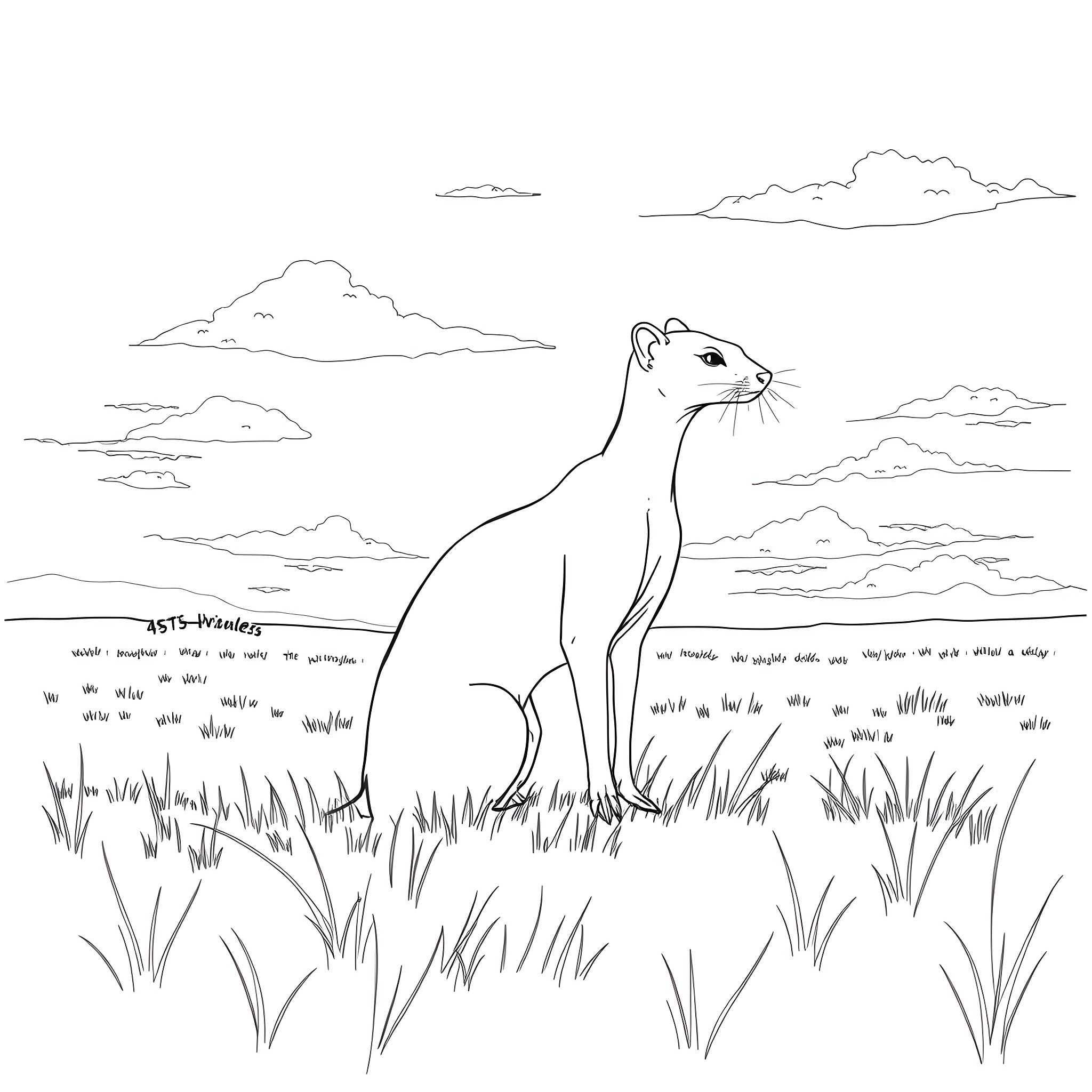 23 Best Weasel Coloring Pages (Free Printable PDFs)