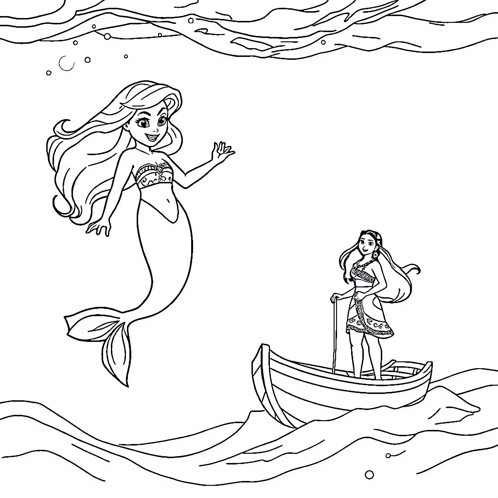220 Best Disney Princess Coloring Pages (Free Printable PDFs)
