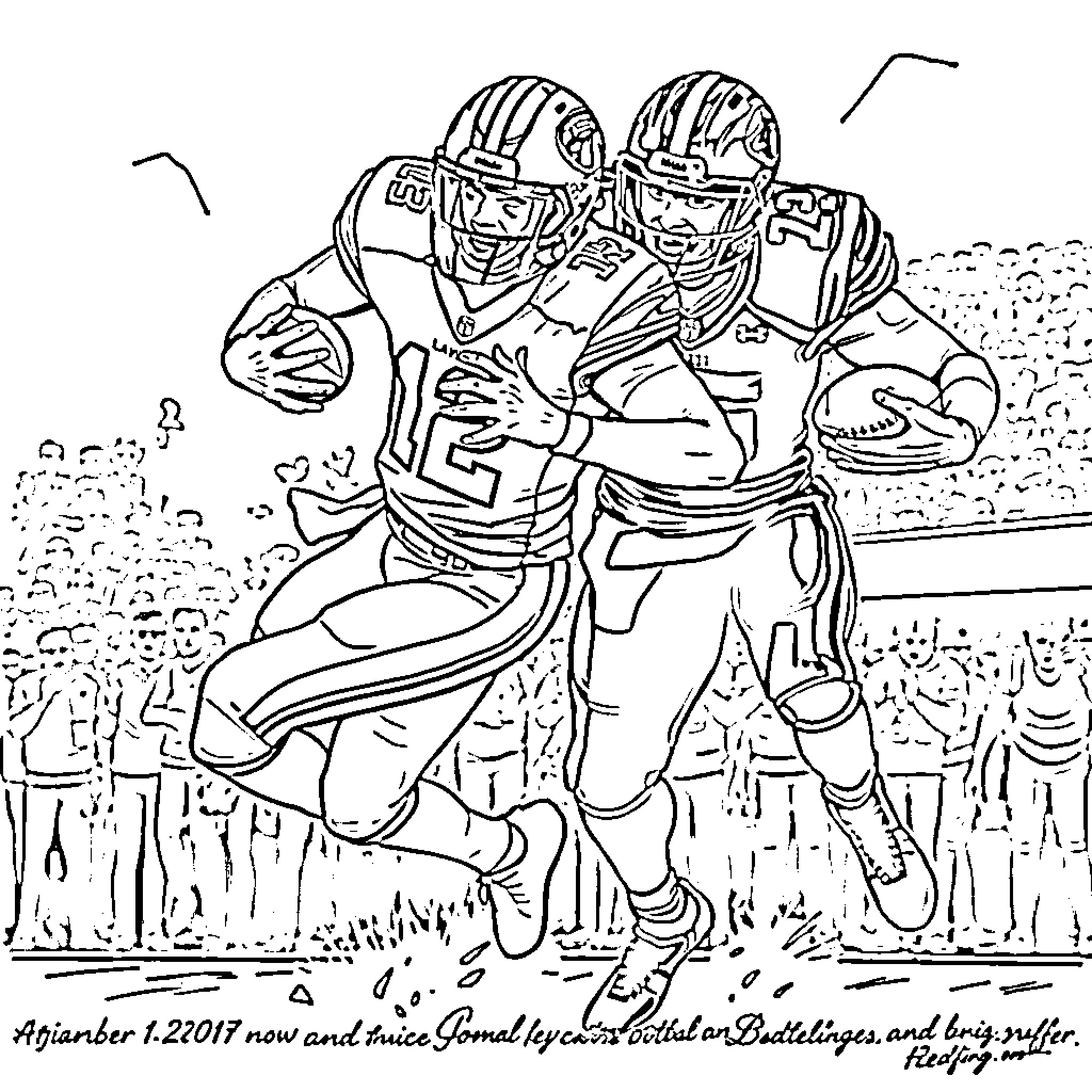 Best Lamar Jackson Coloring Pages (Free Printable PDF)