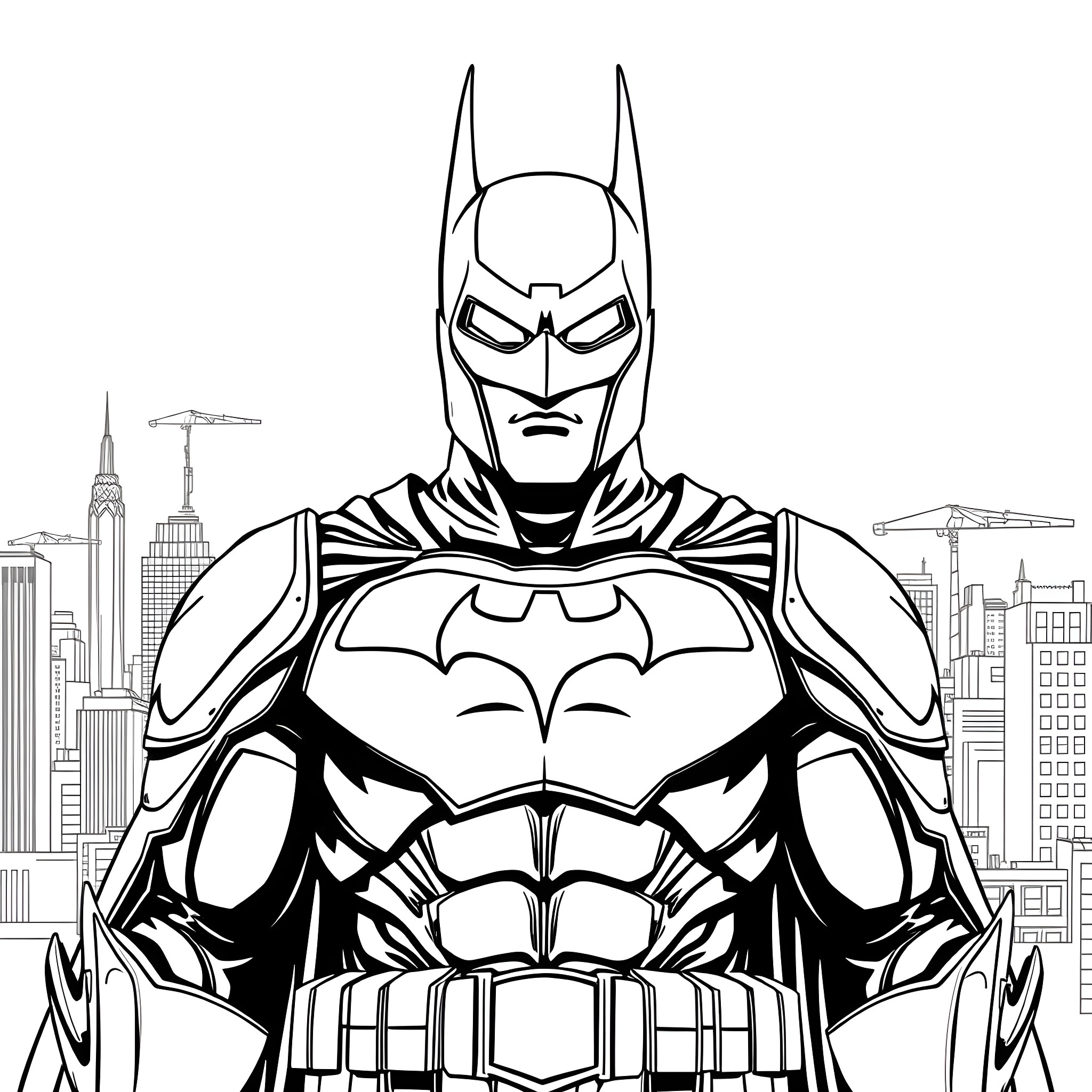 158 Best Batman Coloring Pages (Free Printable PDFs)