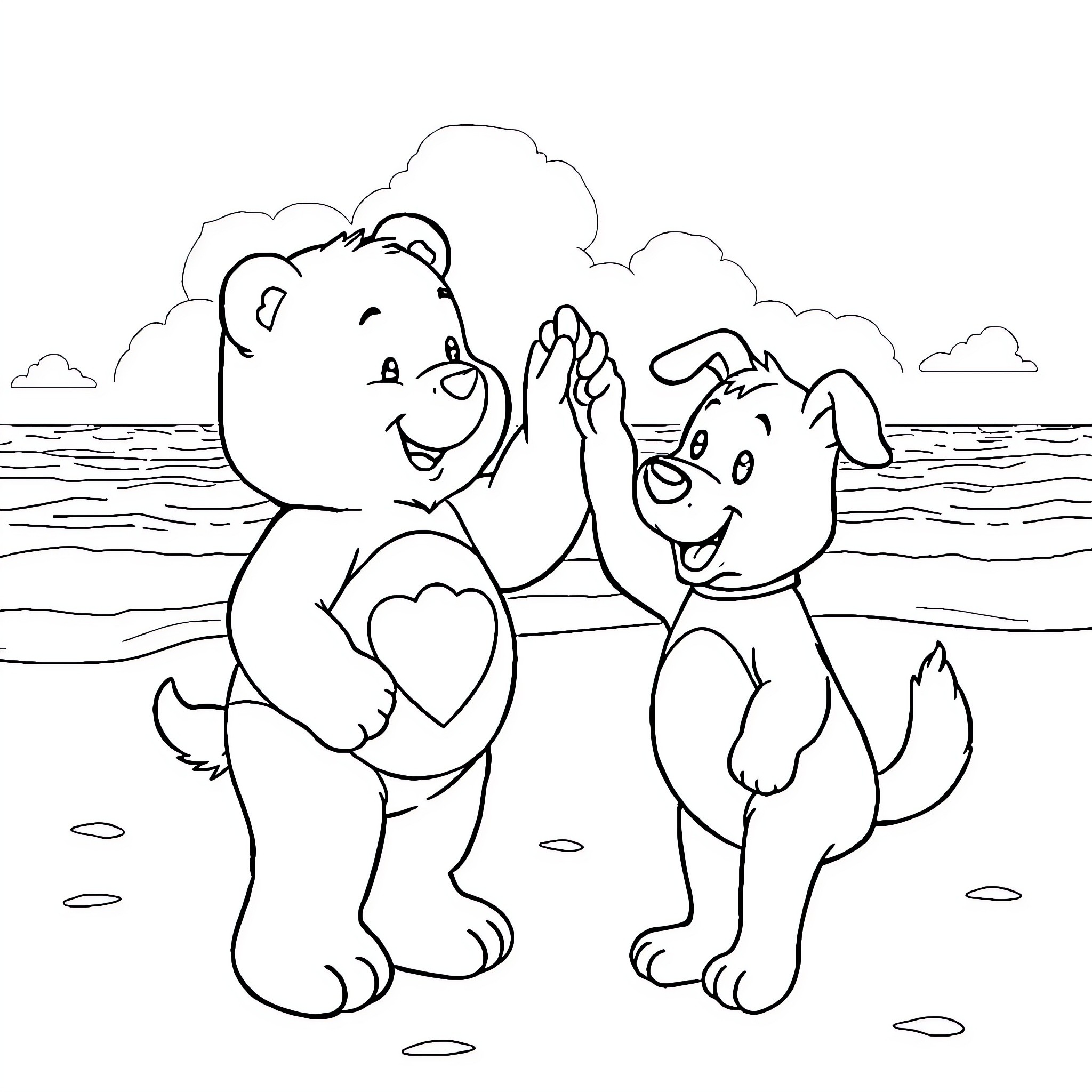 Best Care Bear Coloring Pages (Free Printable PDF)