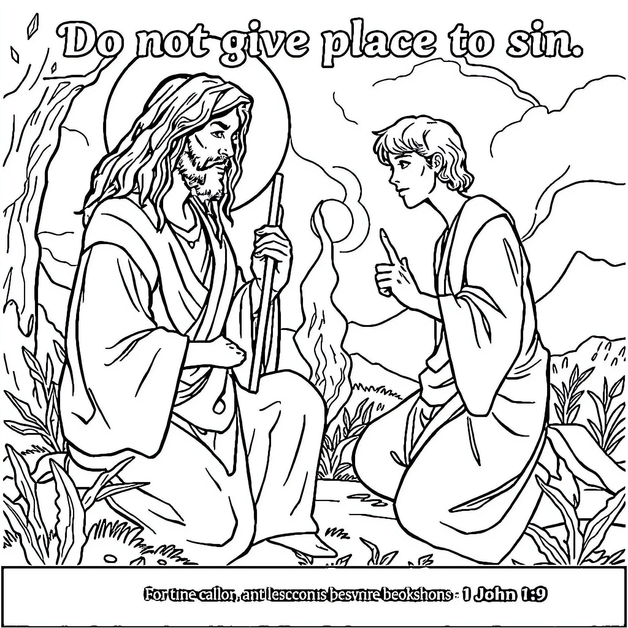 Best Caín y Abel Coloring Pages (Free Printable PDF)