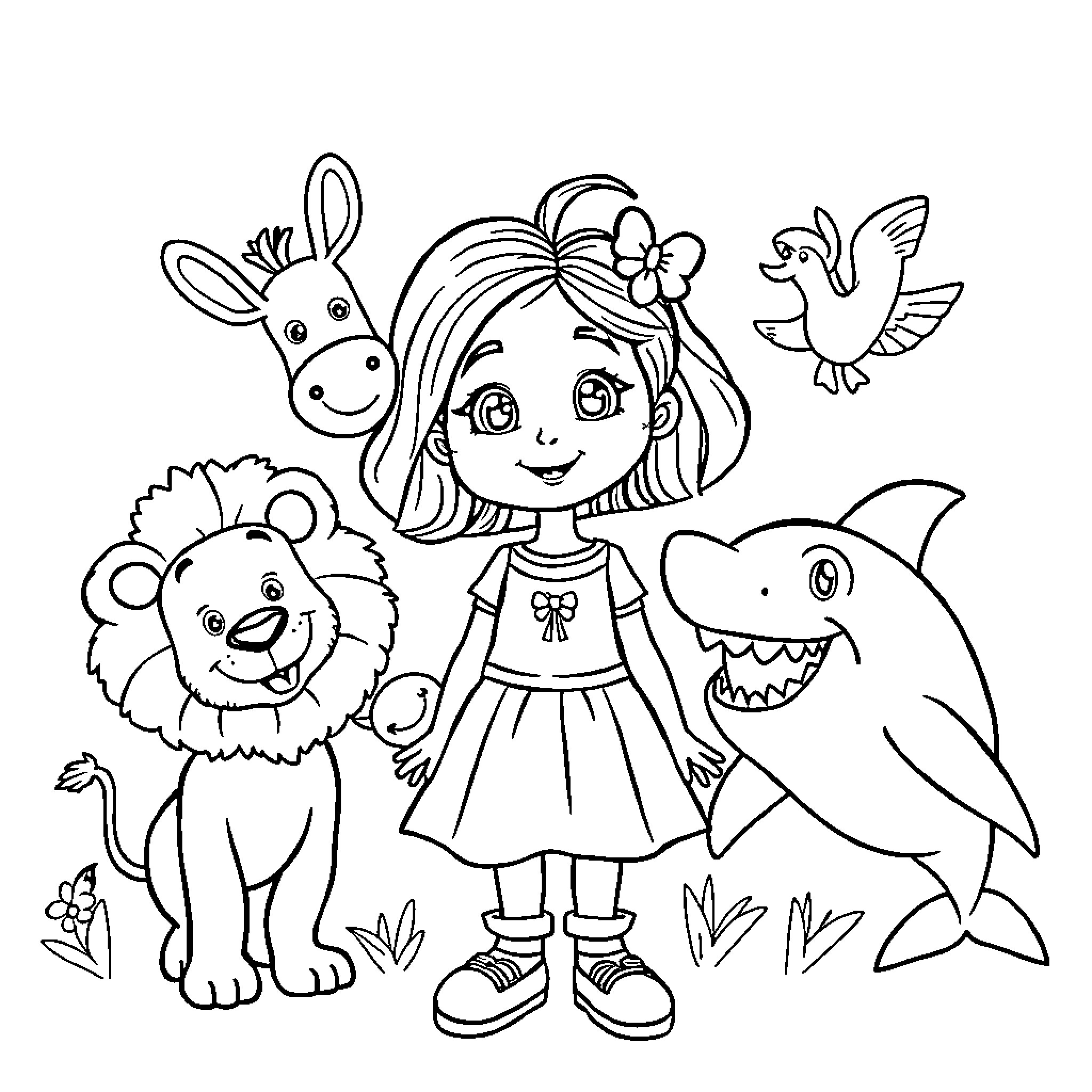 Best Fried Blue Coloring Pages (Free Printable PDF)