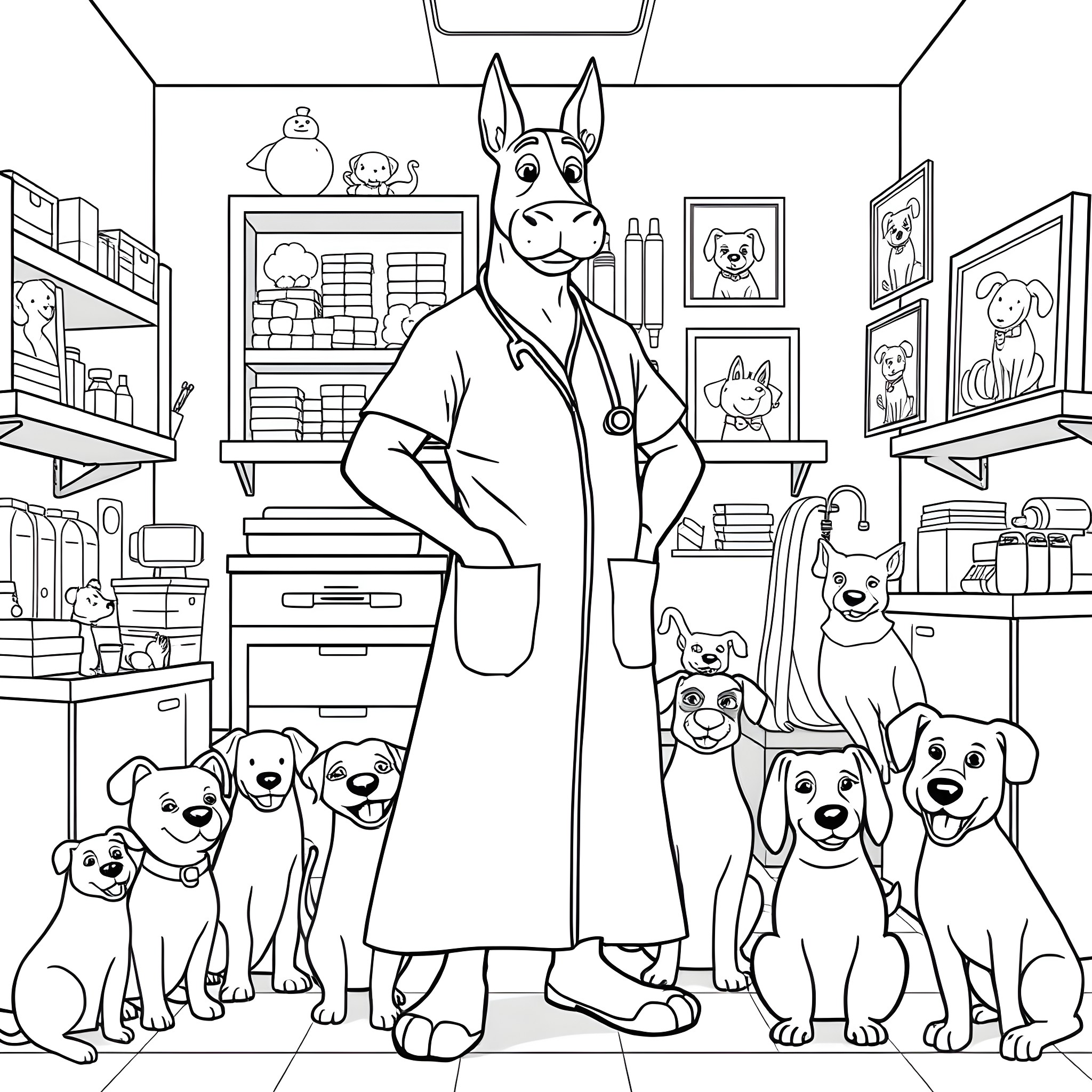 Best Dr Pol Coloring Pages (Free Printable PDF)