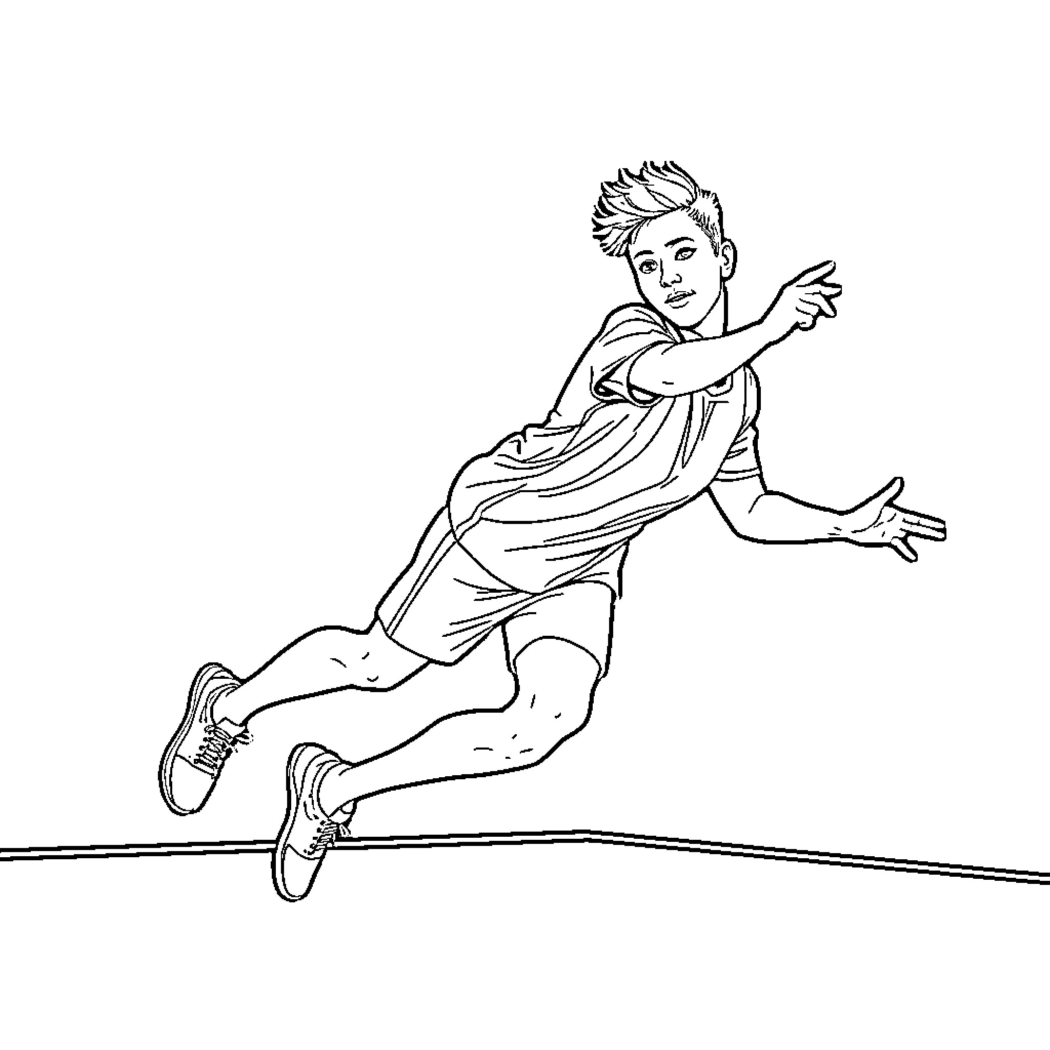 Best Badminton Coloring Pages (Free Printable PDF)