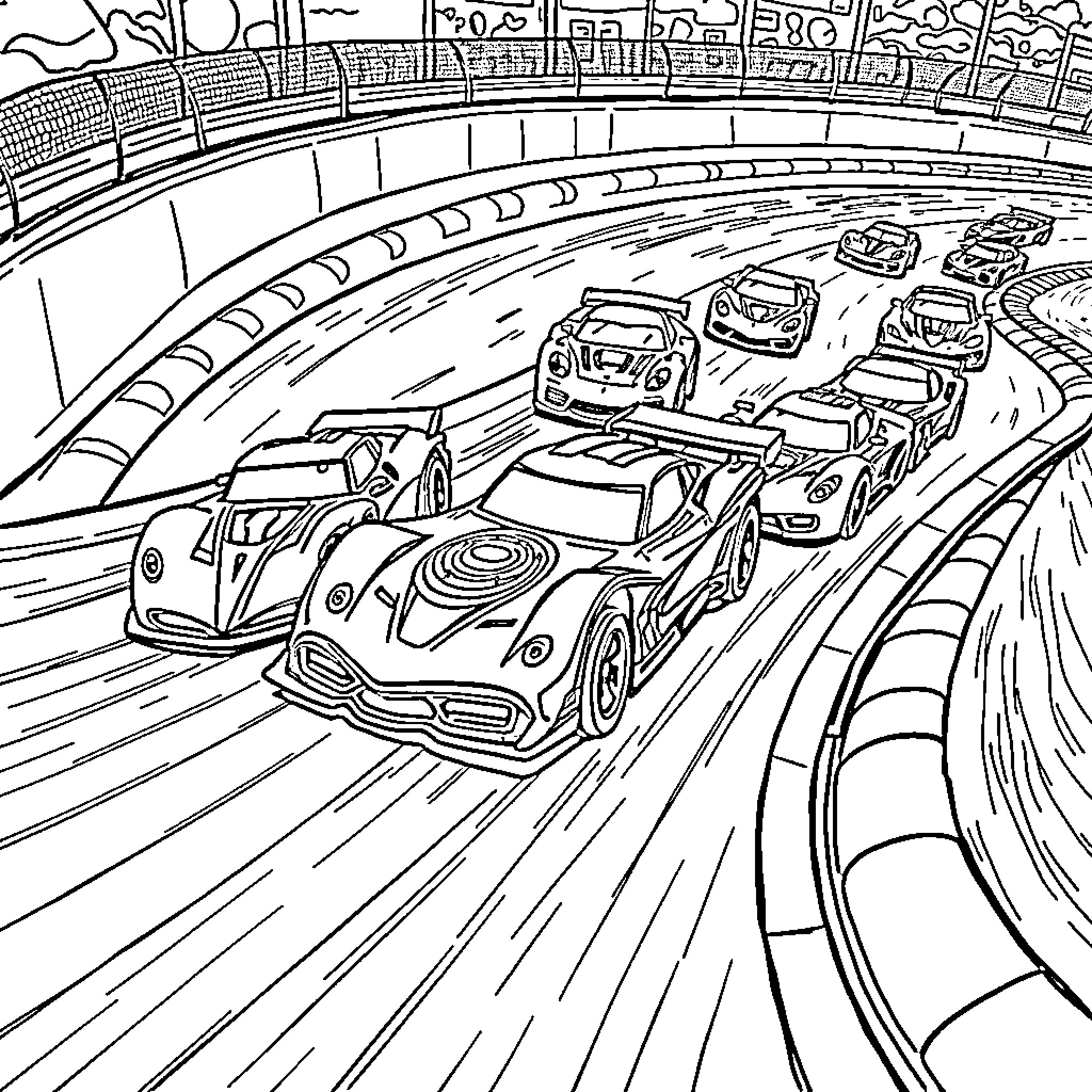 Best Car Coloring Pages (Free Printable PDF)