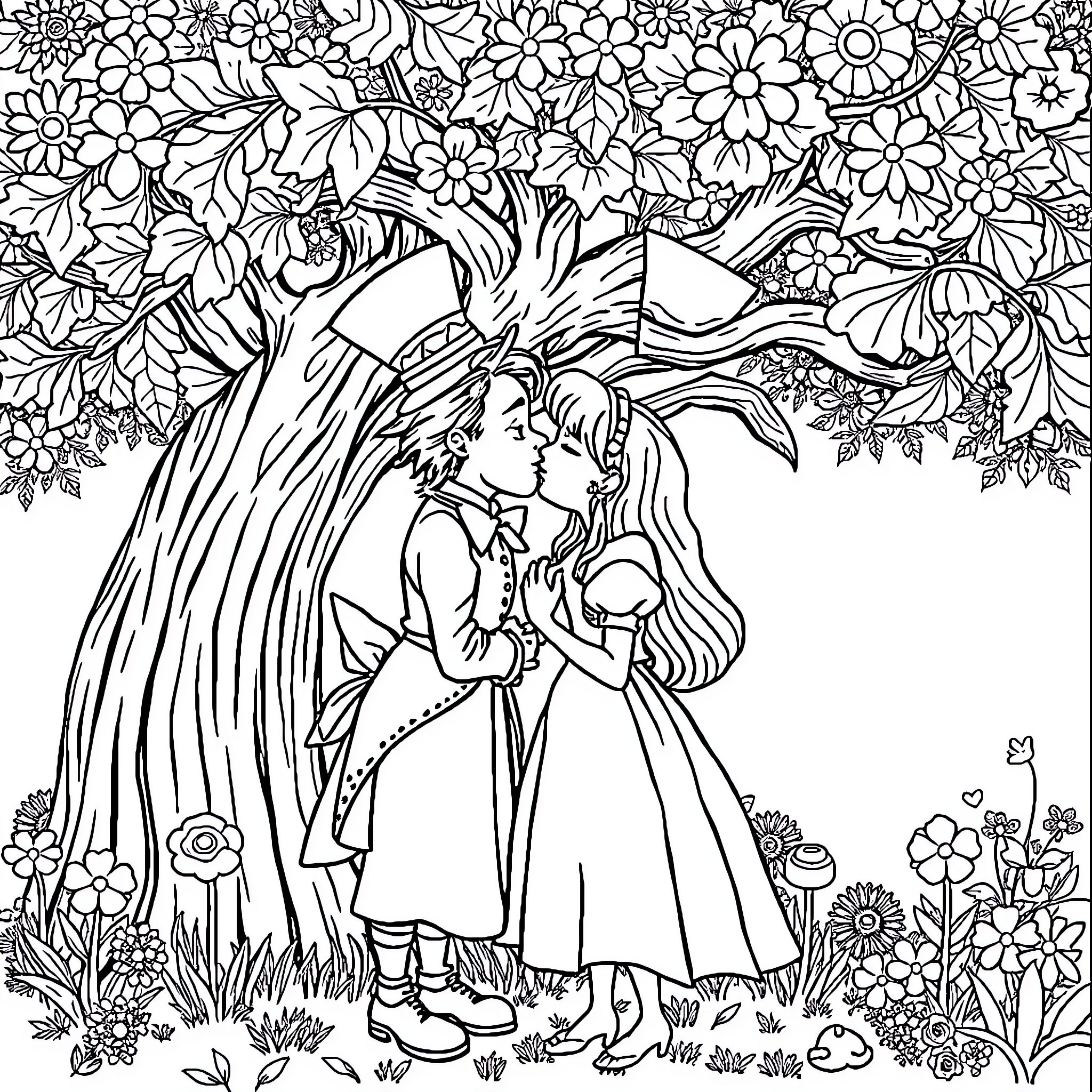 Best Alice Coloring Pages (Free Printable PDF)