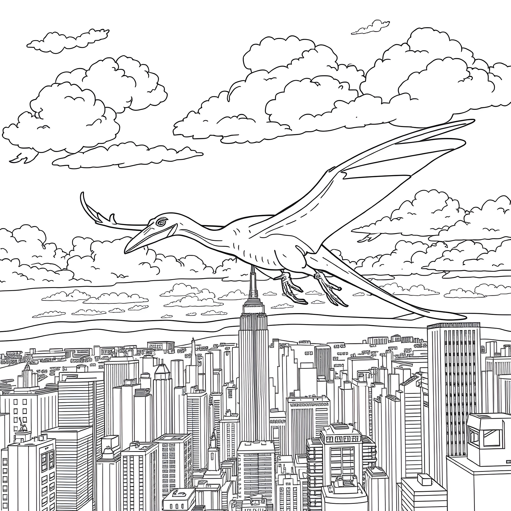 2 Best Pteranodon Coloring Pages (Free Printable PDFs)