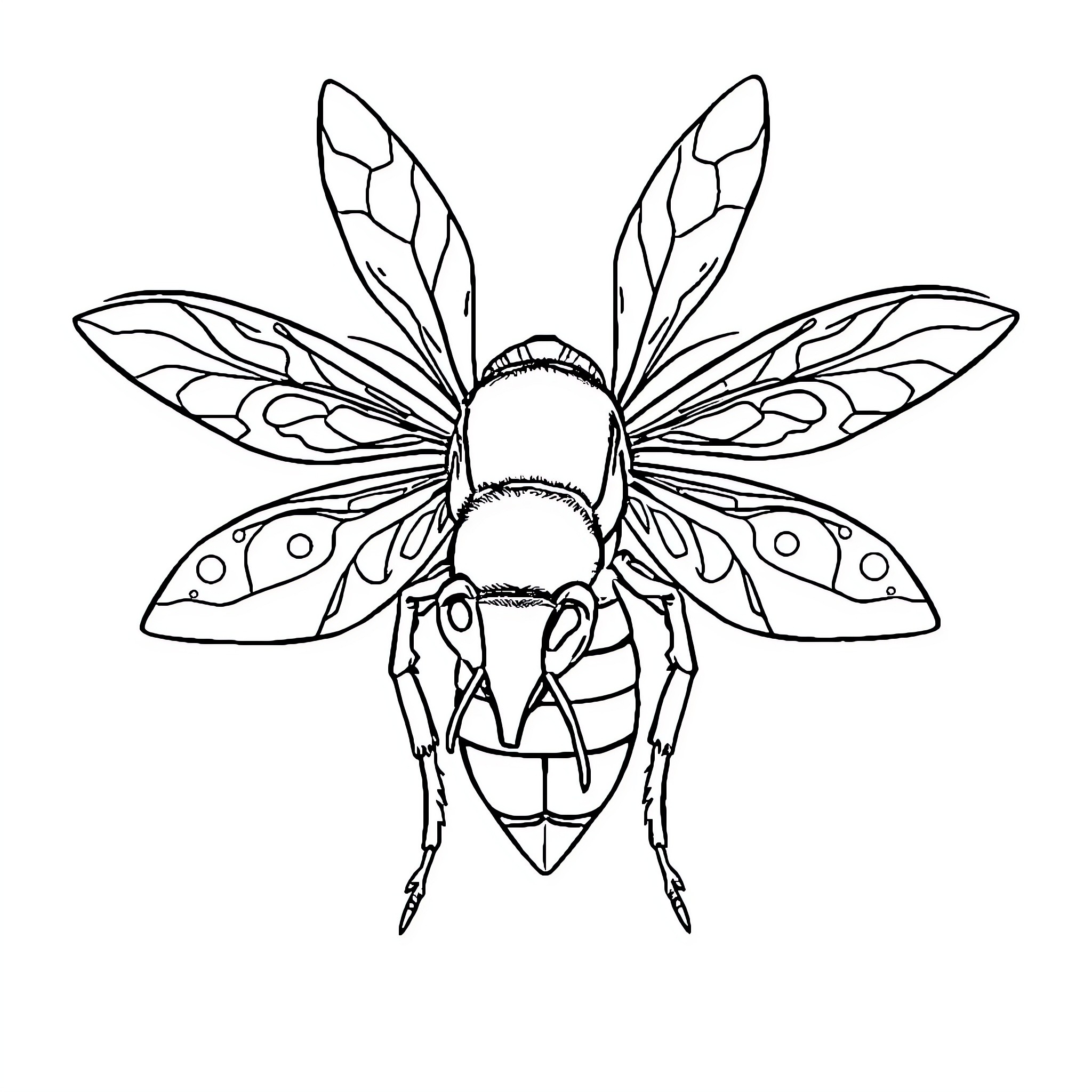 22 Best Wasp Coloring Pages (Free Printable PDFs)