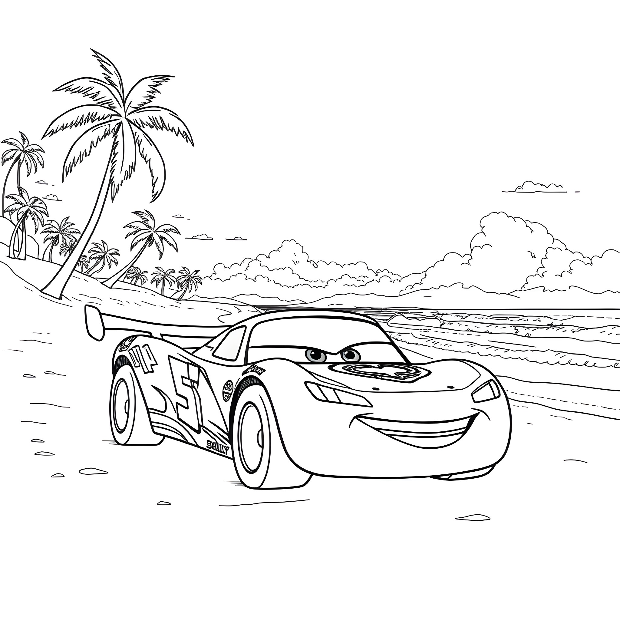 Best Car Coloring Pages (Free Printable PDF)
