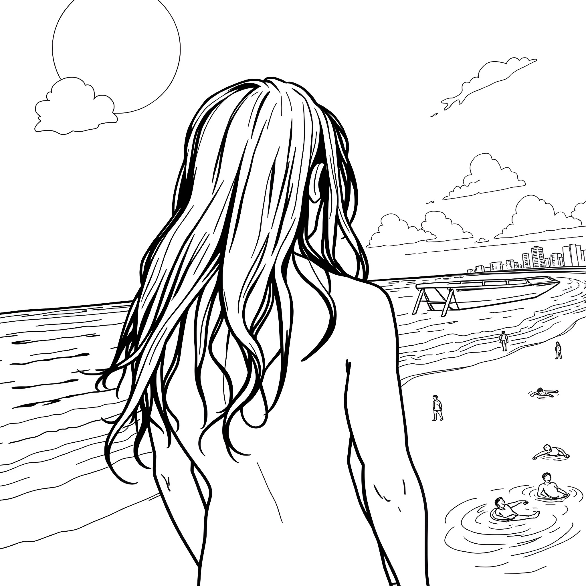 Best Lifeguard Coloring Pages (Free Printable PDF)