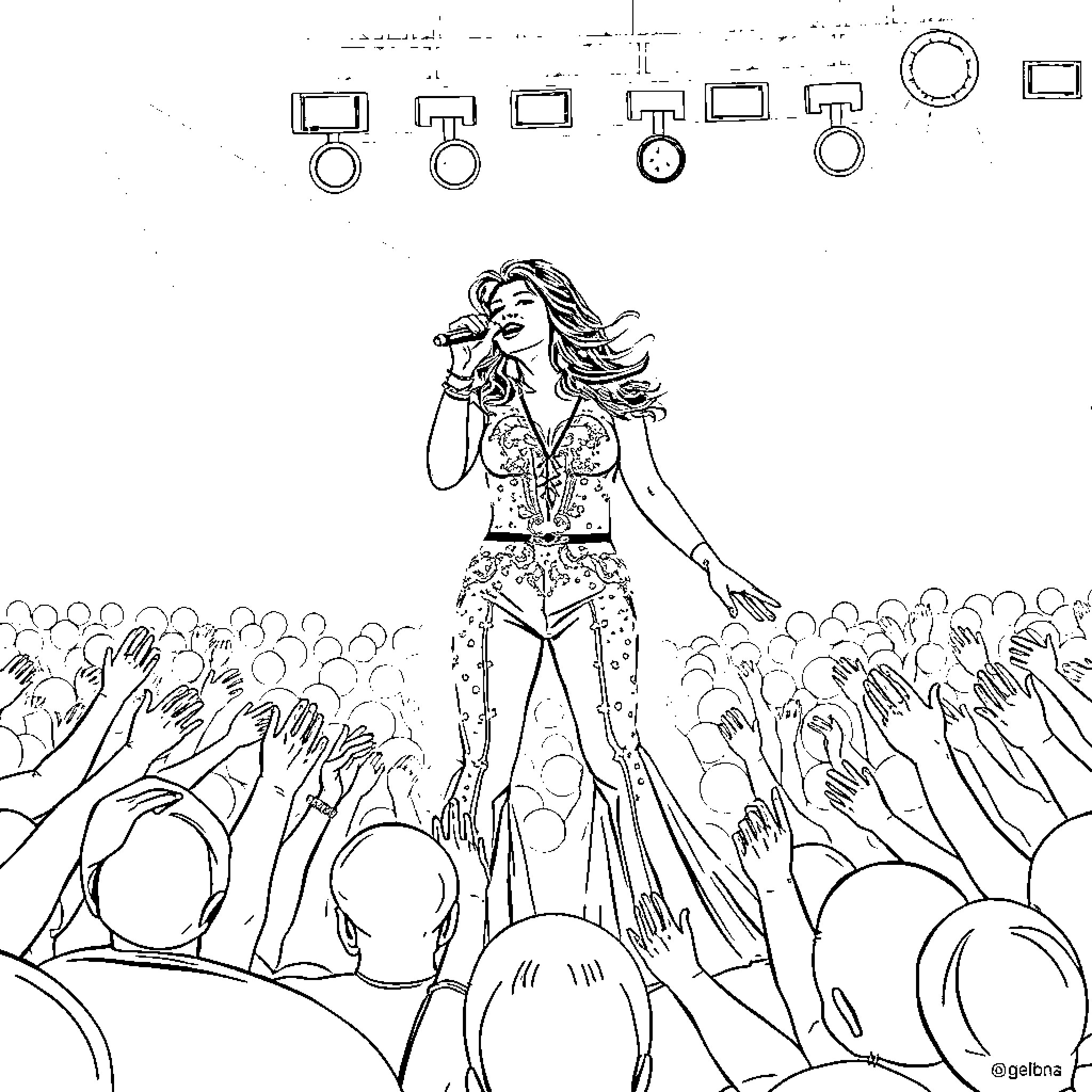 Best Selena Quintanilla Coloring Pages (Free Printable PDF)