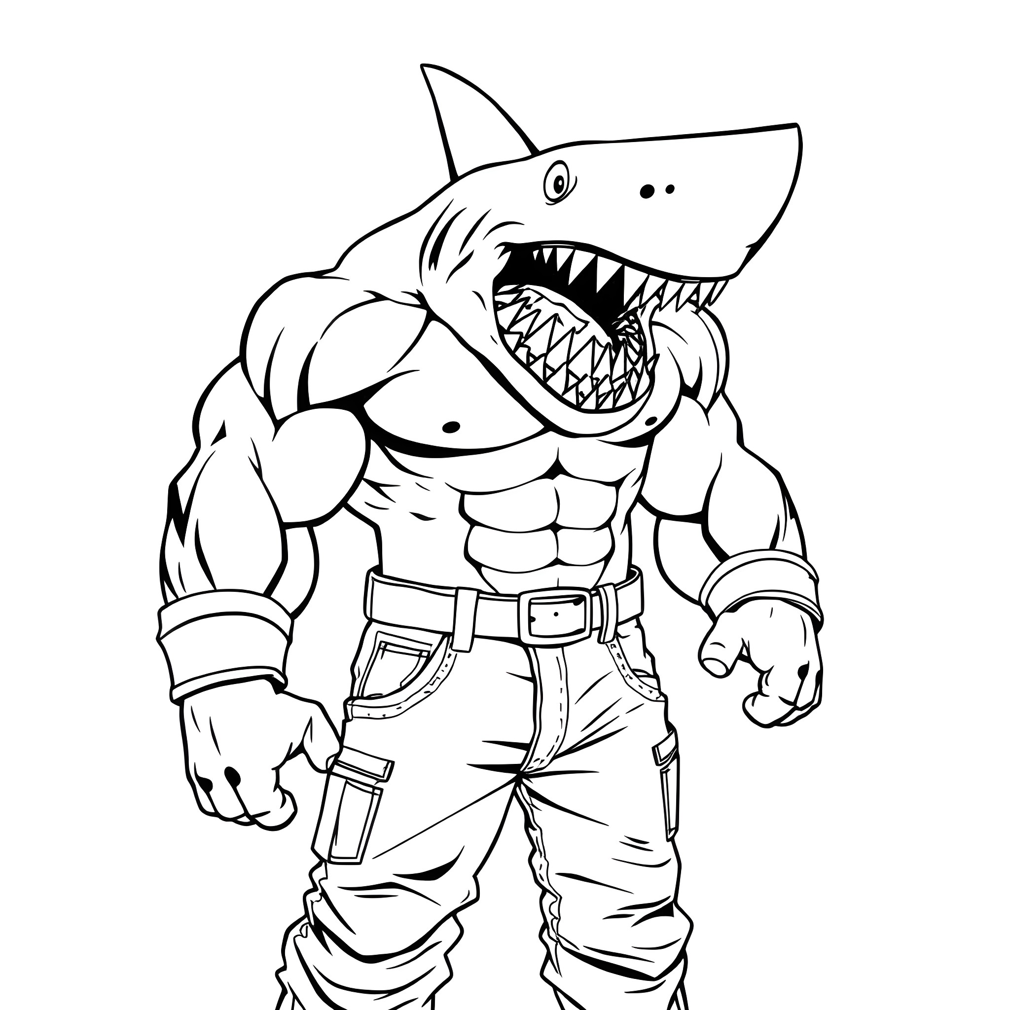 125 Best Shark Coloring Pages (Free Printable PDFs)