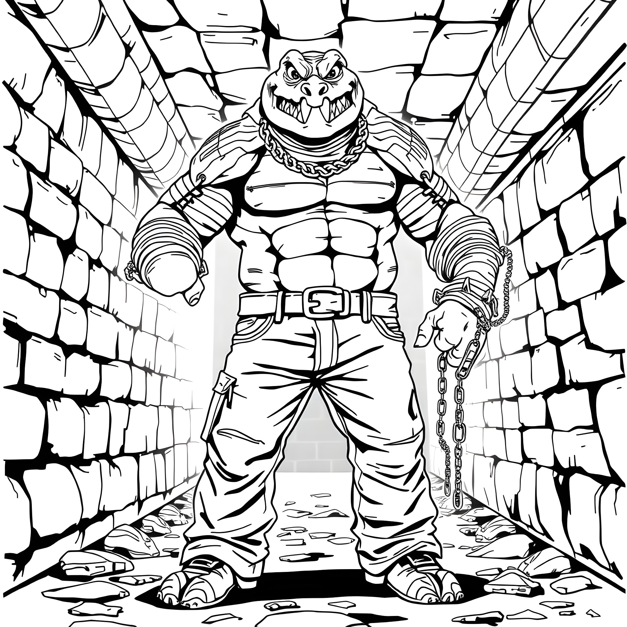 47 Best Killer Croc Coloring Pages (Free Printable PDFs)