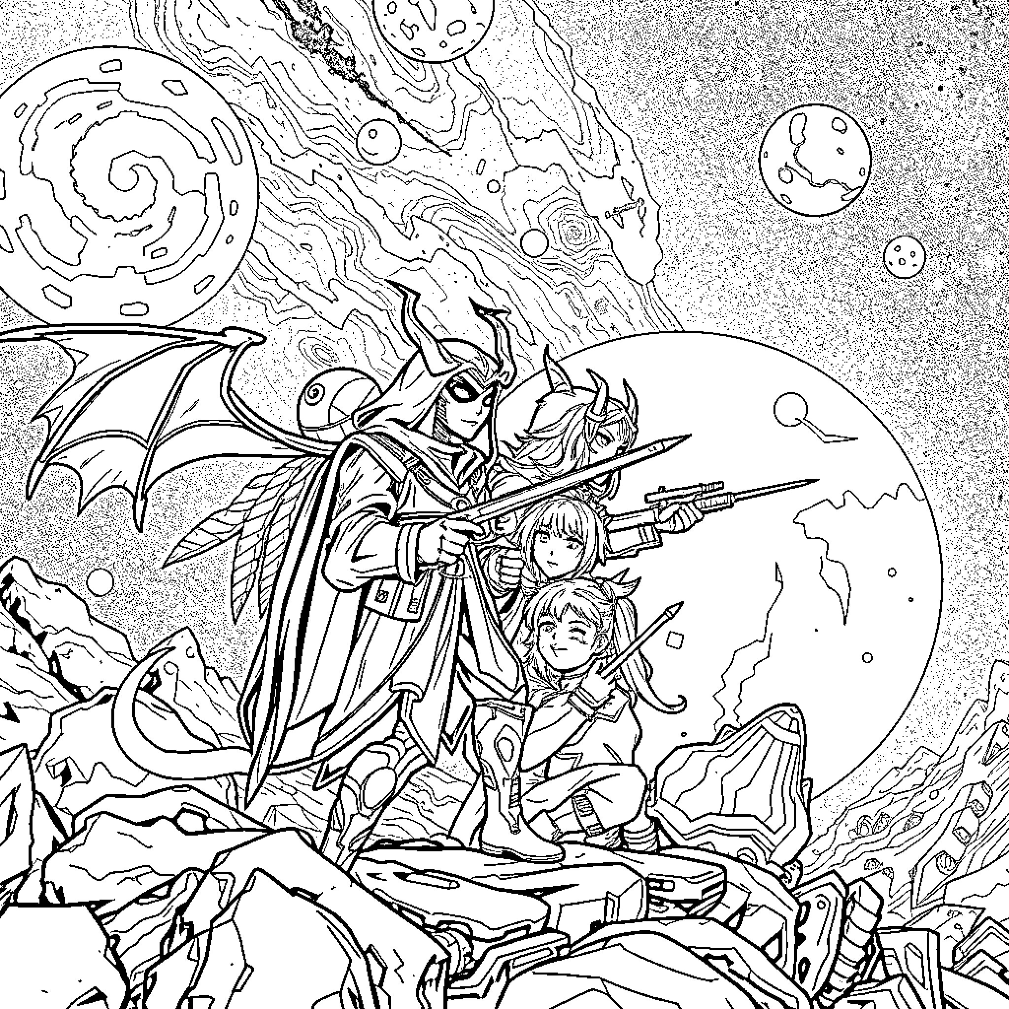 Best Demon Coloring Pages (Free Printable PDF)