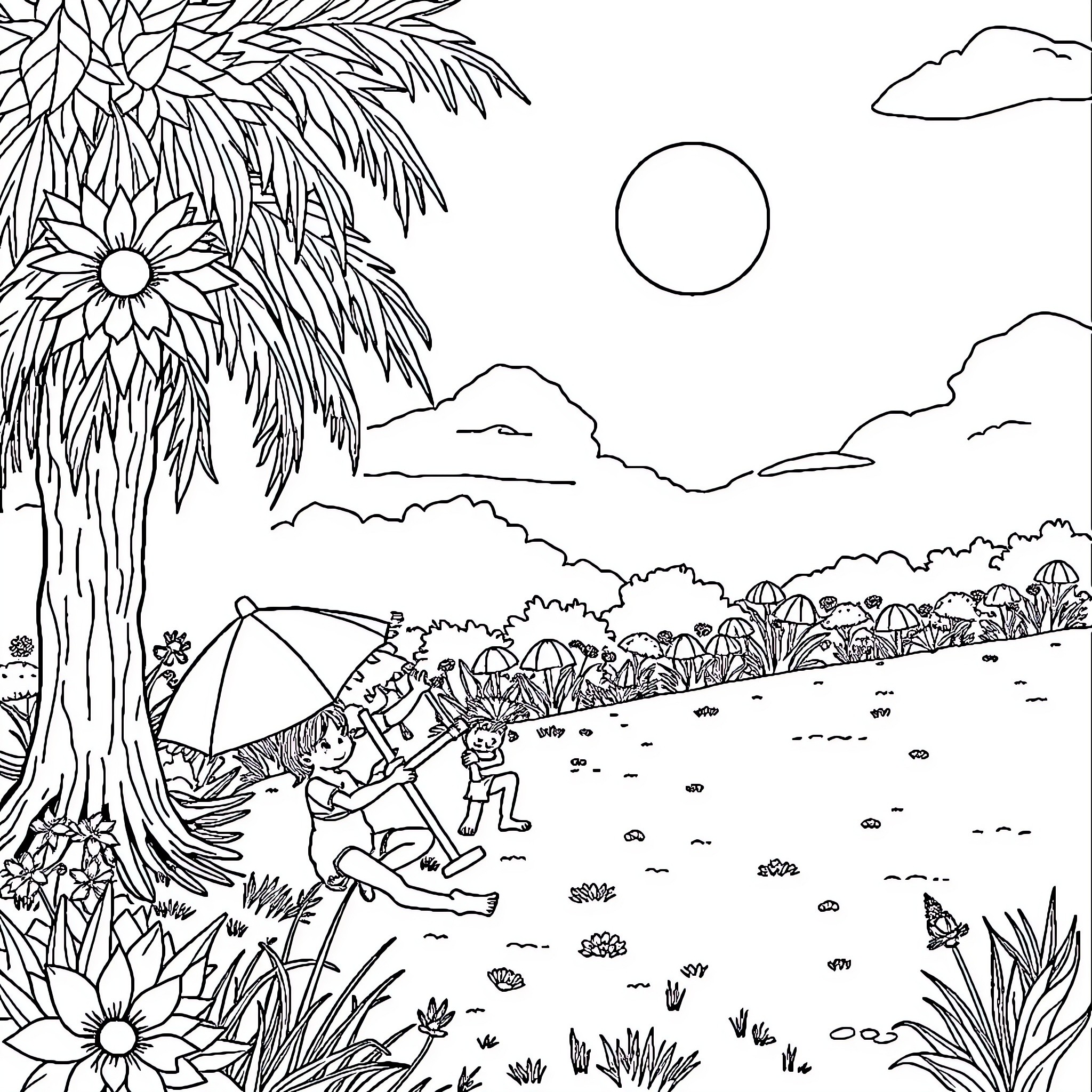 95 Best Summer Coloring Pages (Free Printable PDFs)