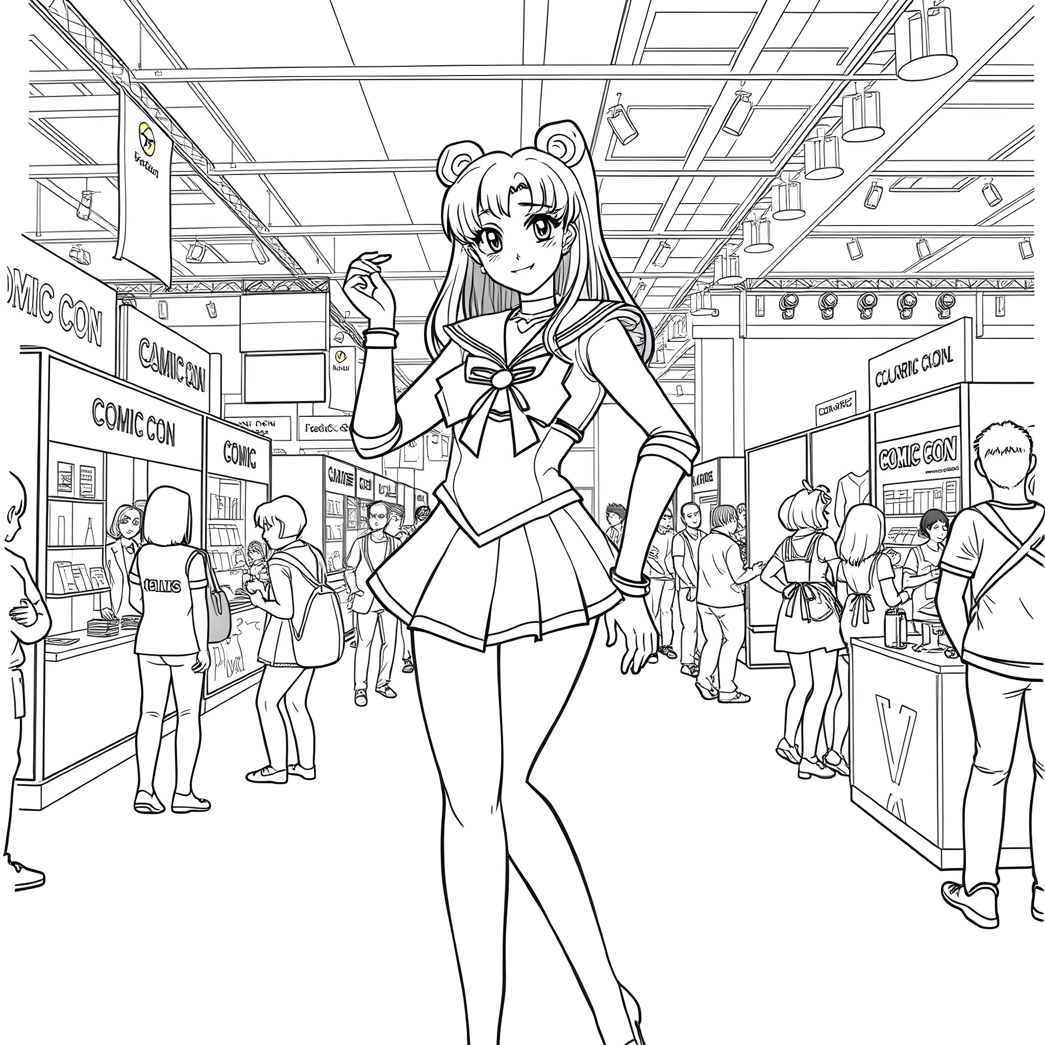 1 Best Faye Valentine Coloring Pages (Free Printable PDFs)