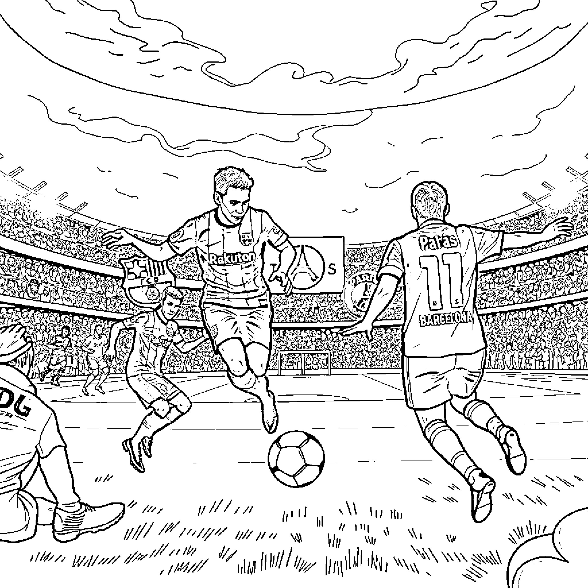 Best Barcelona Coloring Pages (Free Printable PDF)
