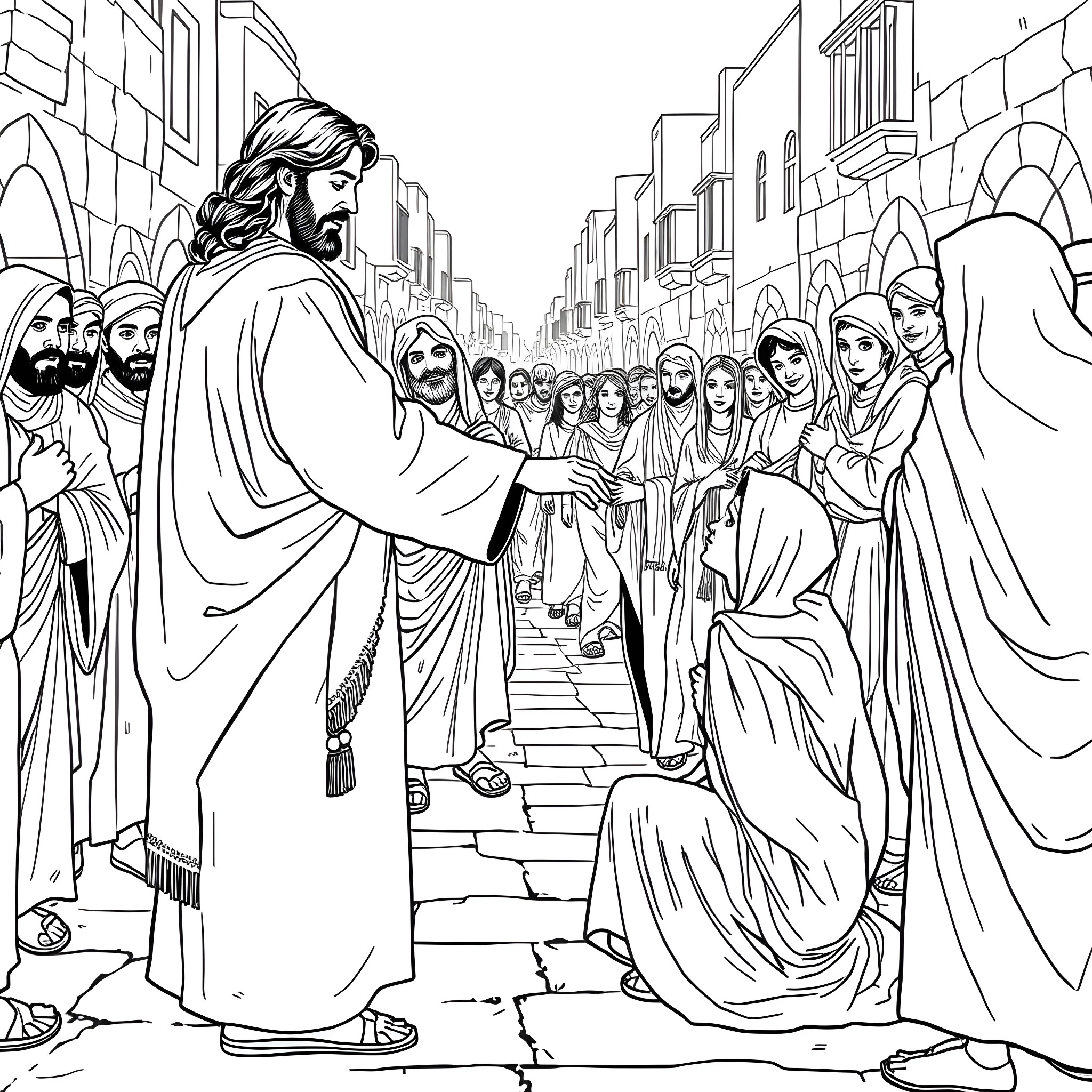 47 Best Jesus Coloring Pages (Free Printable PDFs)