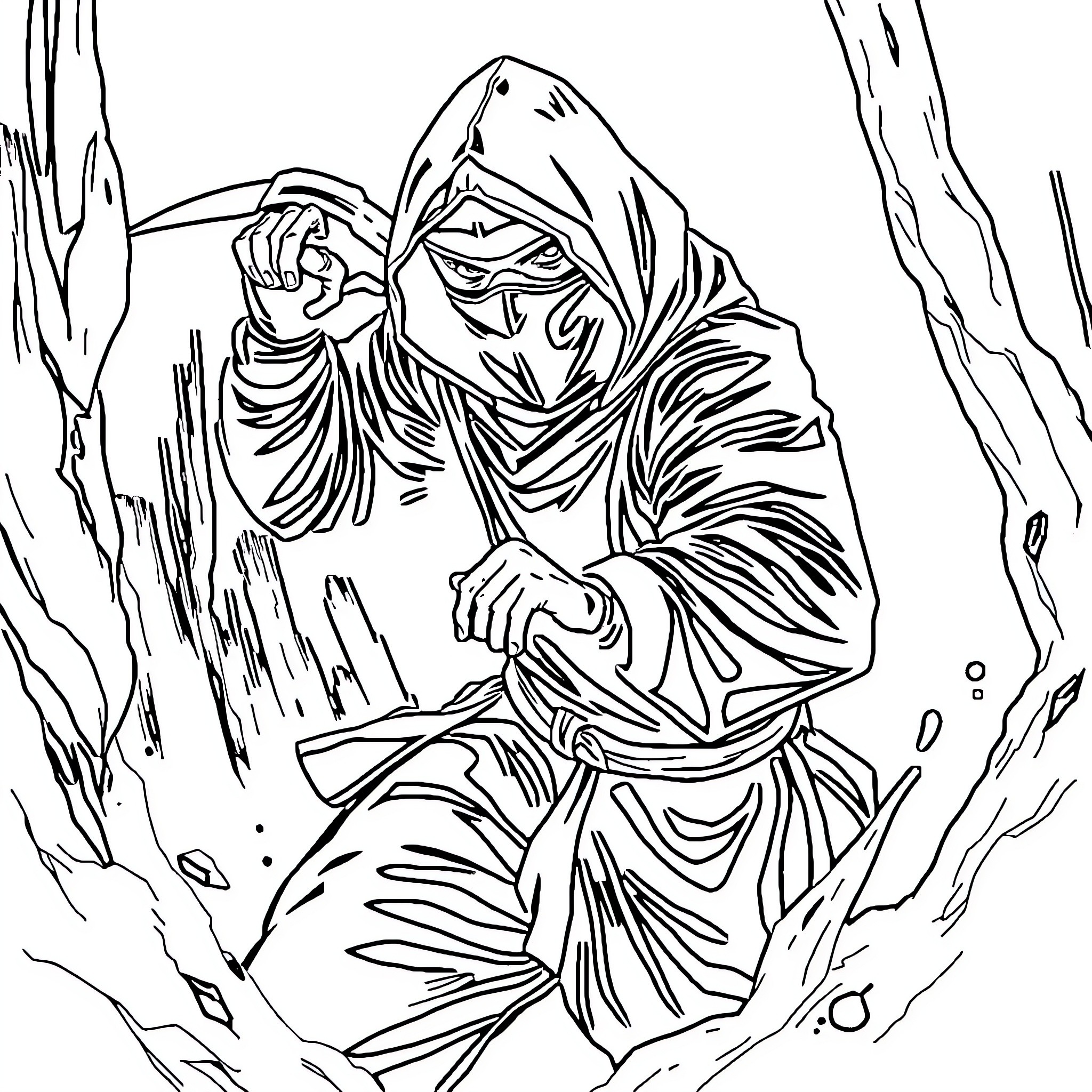 Best Ninja Coloring Pages (Free Printable PDF)