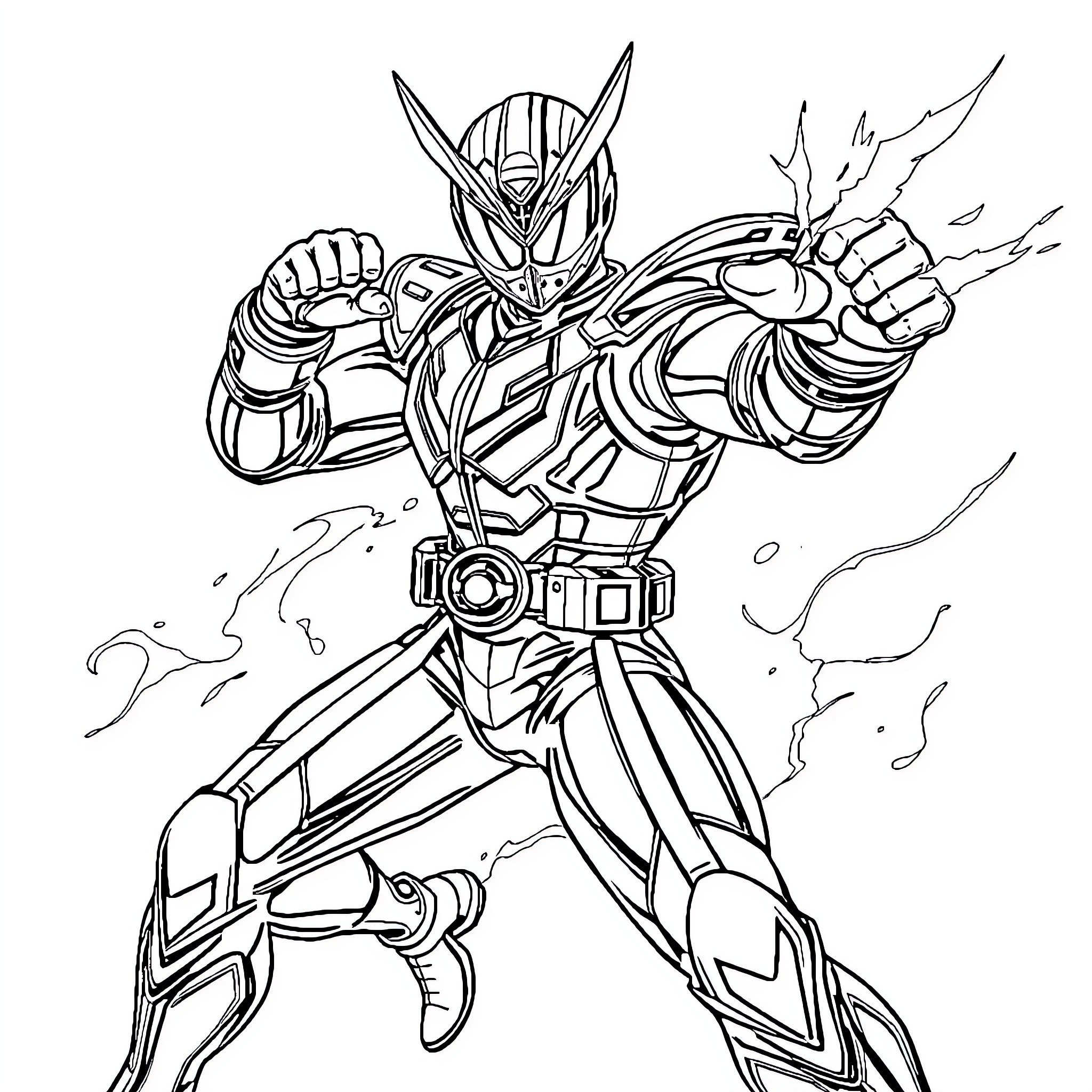 Best Kamen Rider Coloring Pages (Free Printable PDF)
