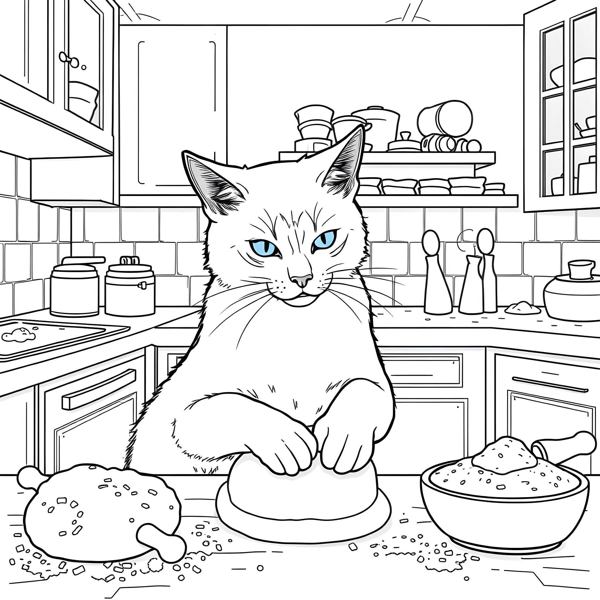 103 Best Cat Coloring Pages (Free Printable PDFs)