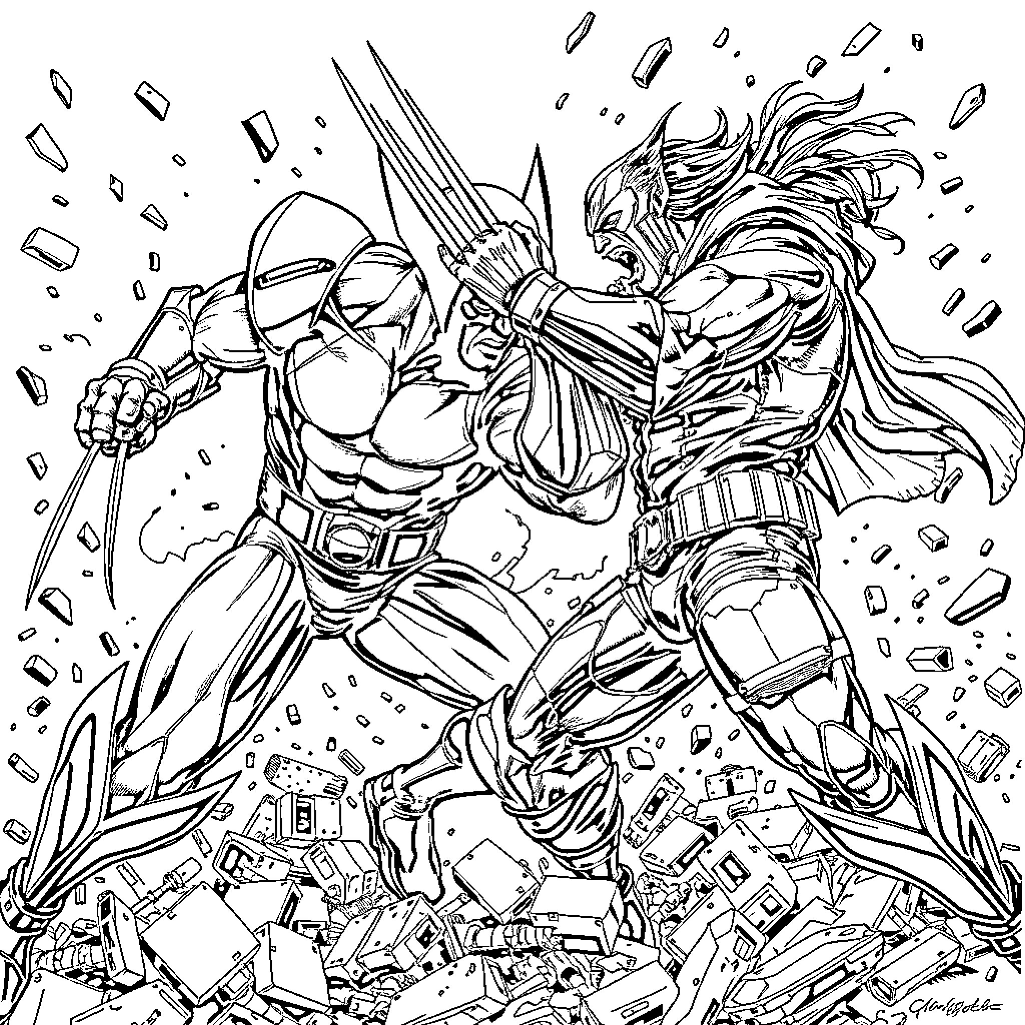 Best Wolverine Coloring Pages (Free Printable PDF)